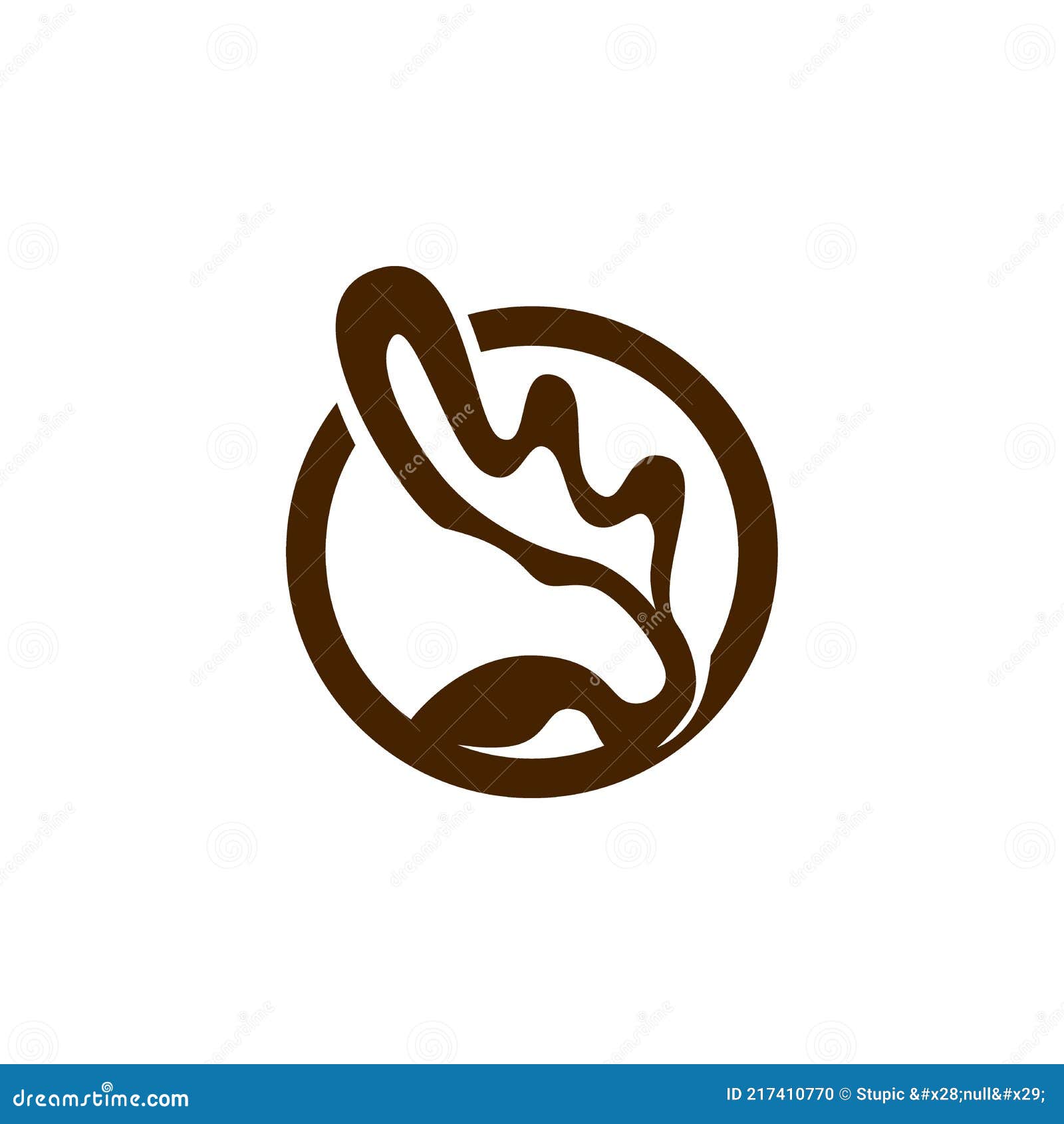 Moose Badge Logo Template Vector. Animal Logo Concept Stock ...