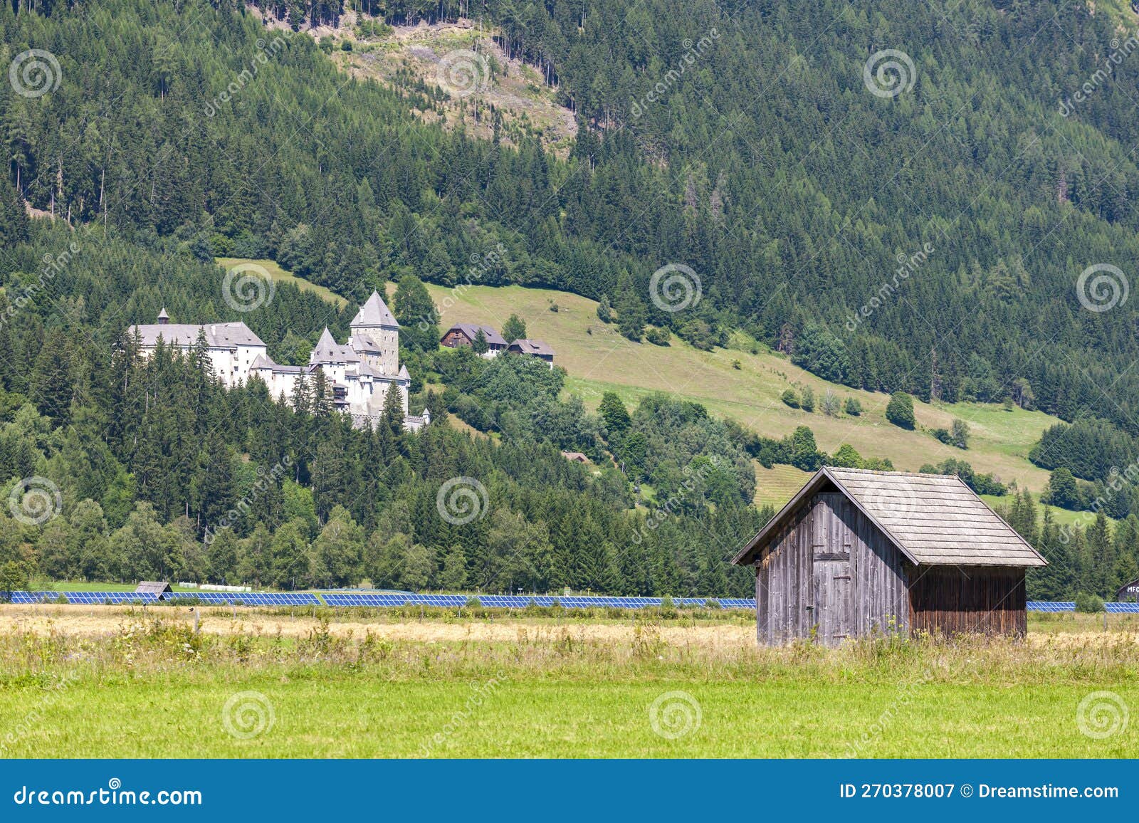 Moosham Castle in Austria stock image. Image of castle - 270378007