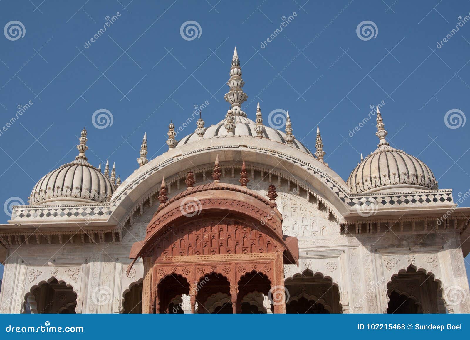Moosi Maharani Ki Chhatri foto de stock. Imagem de tradicional - 102215468