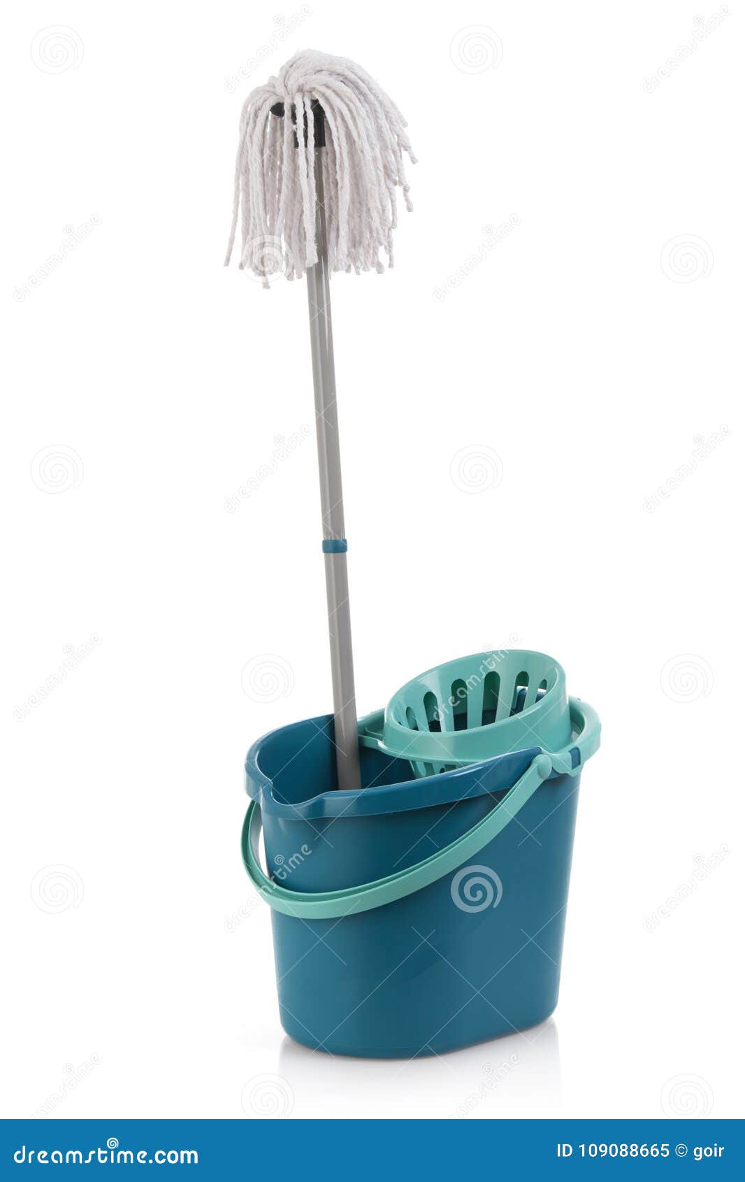 Mop and bucket stock image. Image of tool, washing, equipment - 109088665