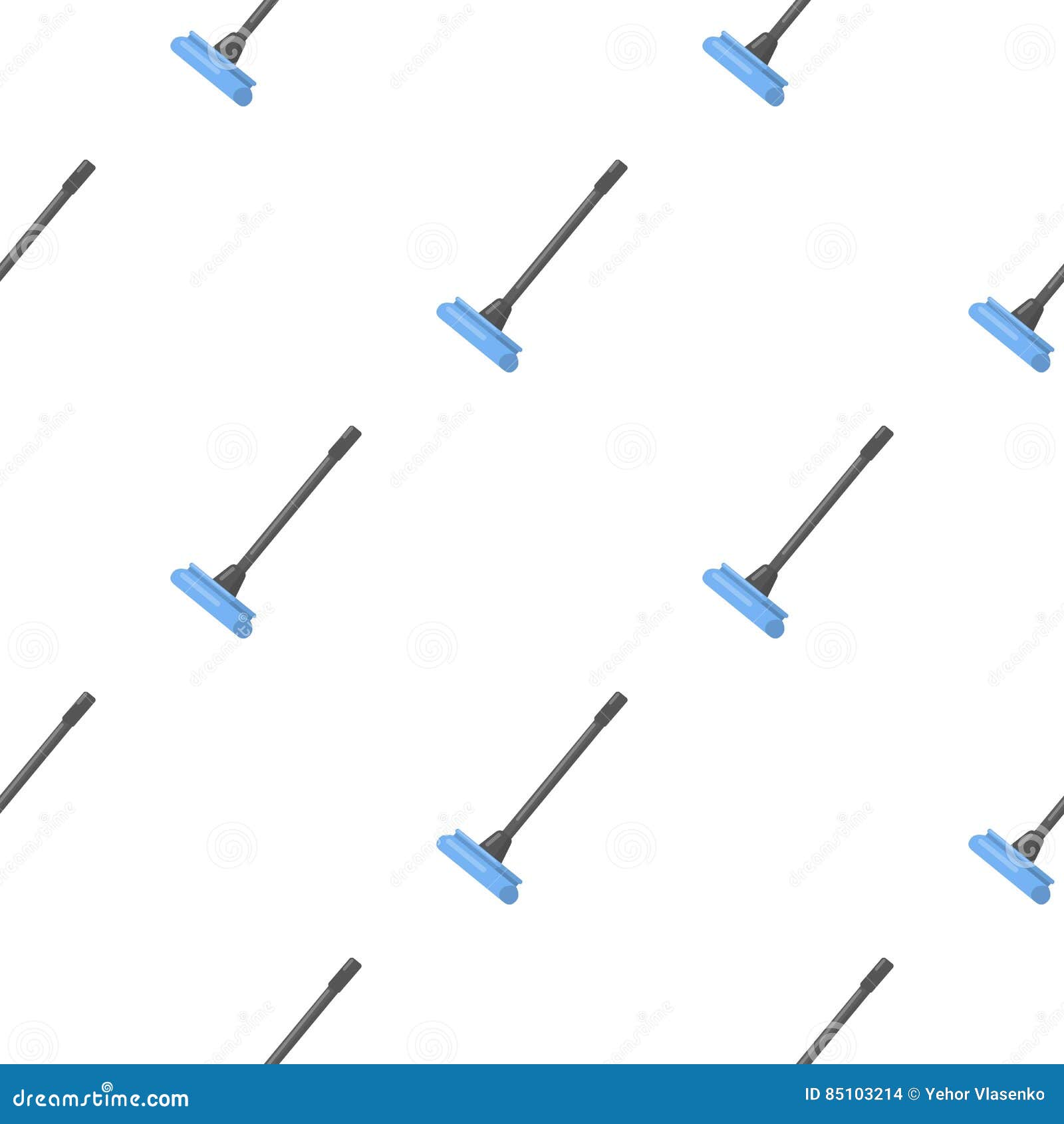 Mop Cartoon Icon. Illustration for Web and Mobile Design. Stock Vector ...