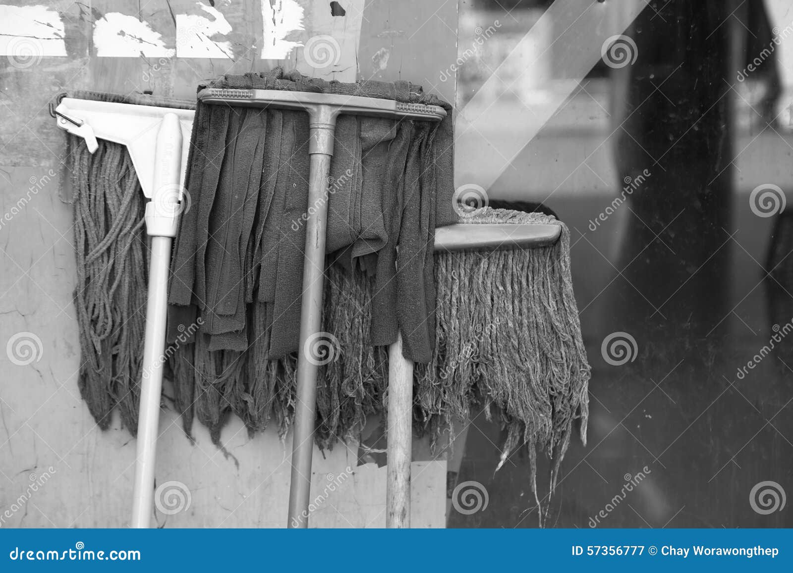 Mop stock image. Image of sponge, white, hardwood, cleaner - 57356777