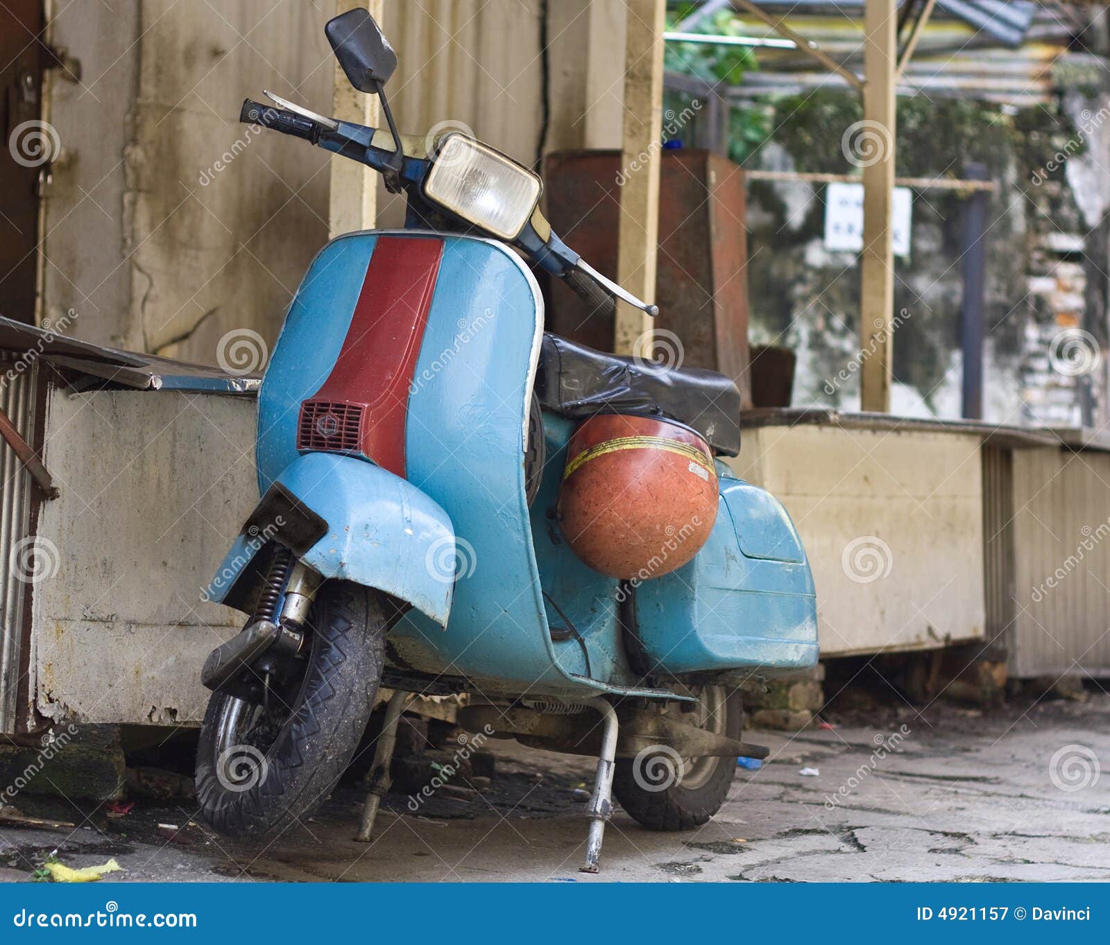 Moped stock image. Image of funky, motor, style, boat - 4921157