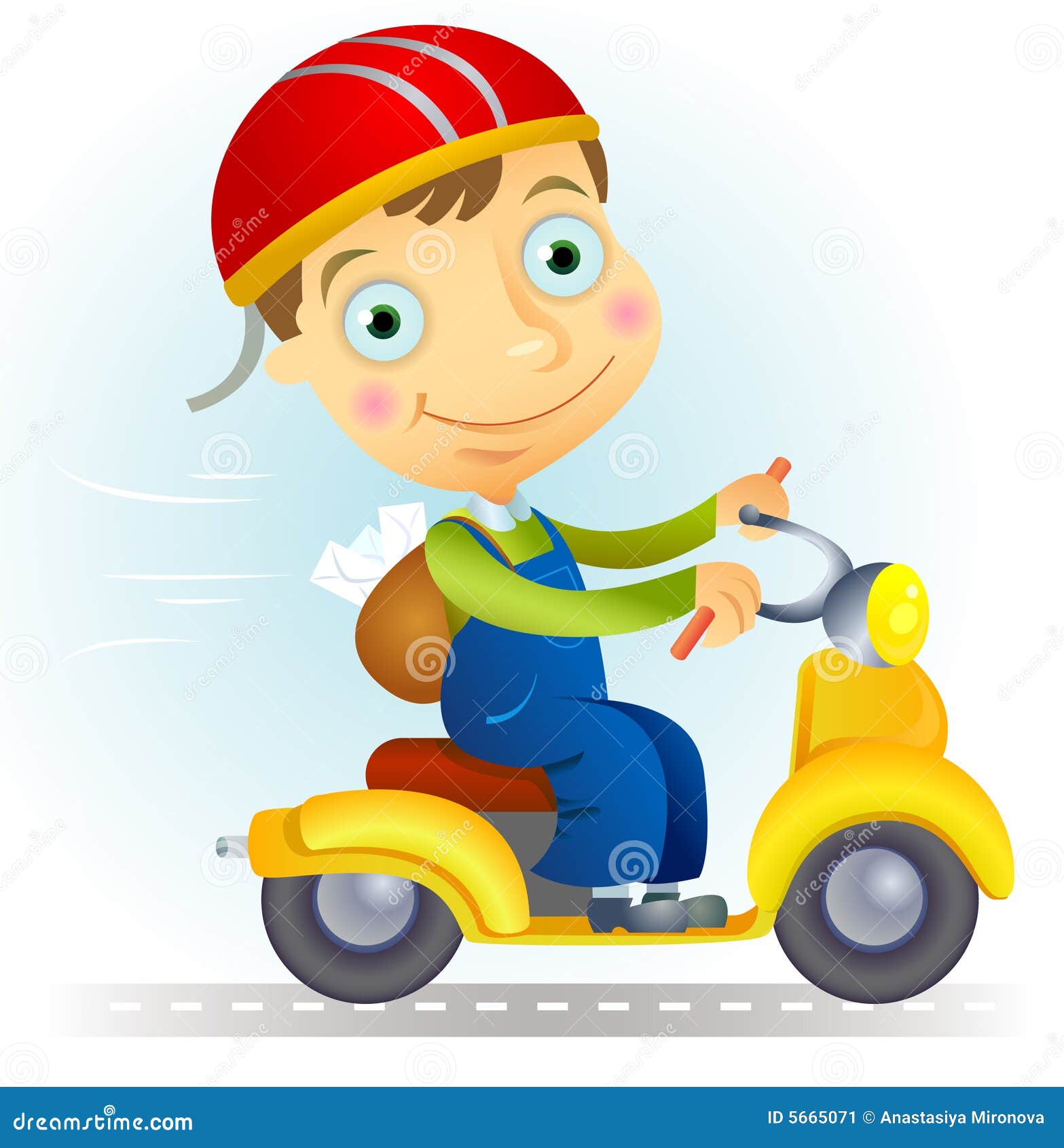 Moped stock vector. Illustration of speed, graphic, industry - 5665071