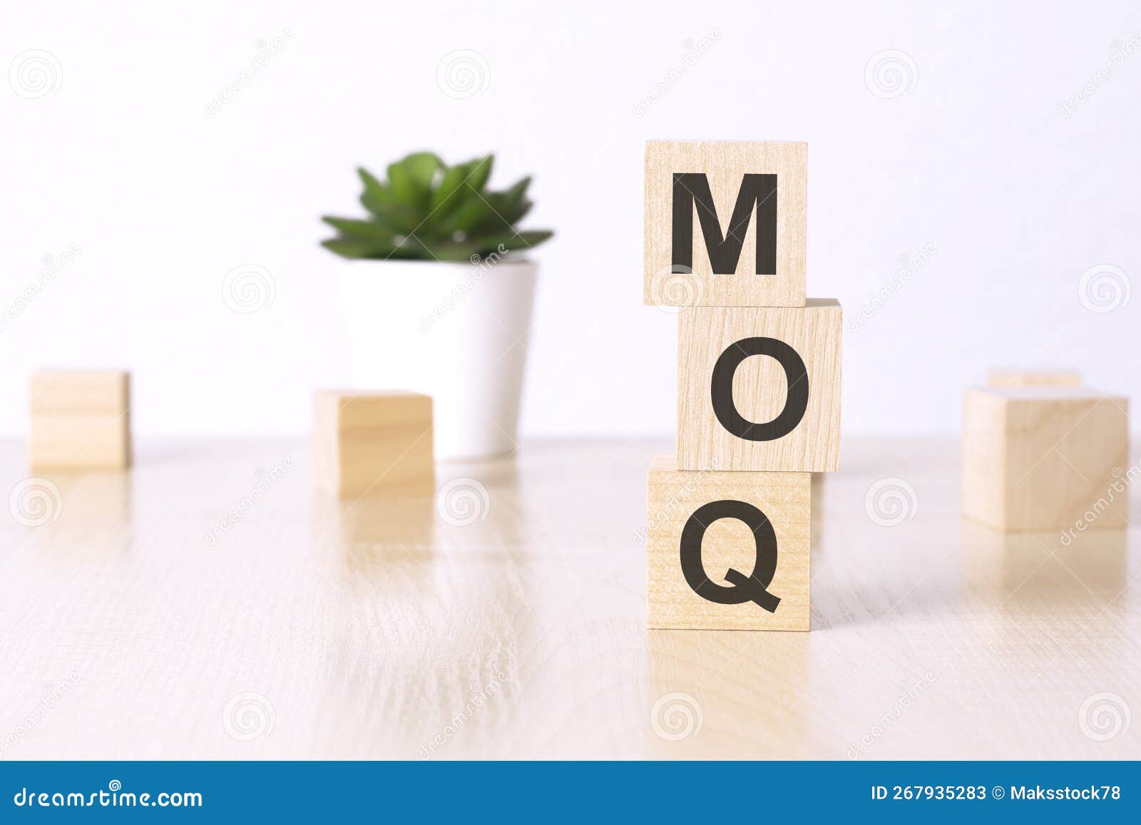 MOQ - Minimum Order Quantity - Acronym Text Concept With Marker On ...