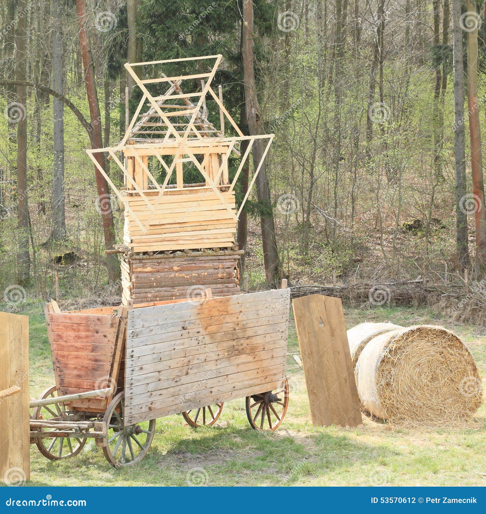 Moquerie de moulin photo stock. Image du bataille, corral - 53570612