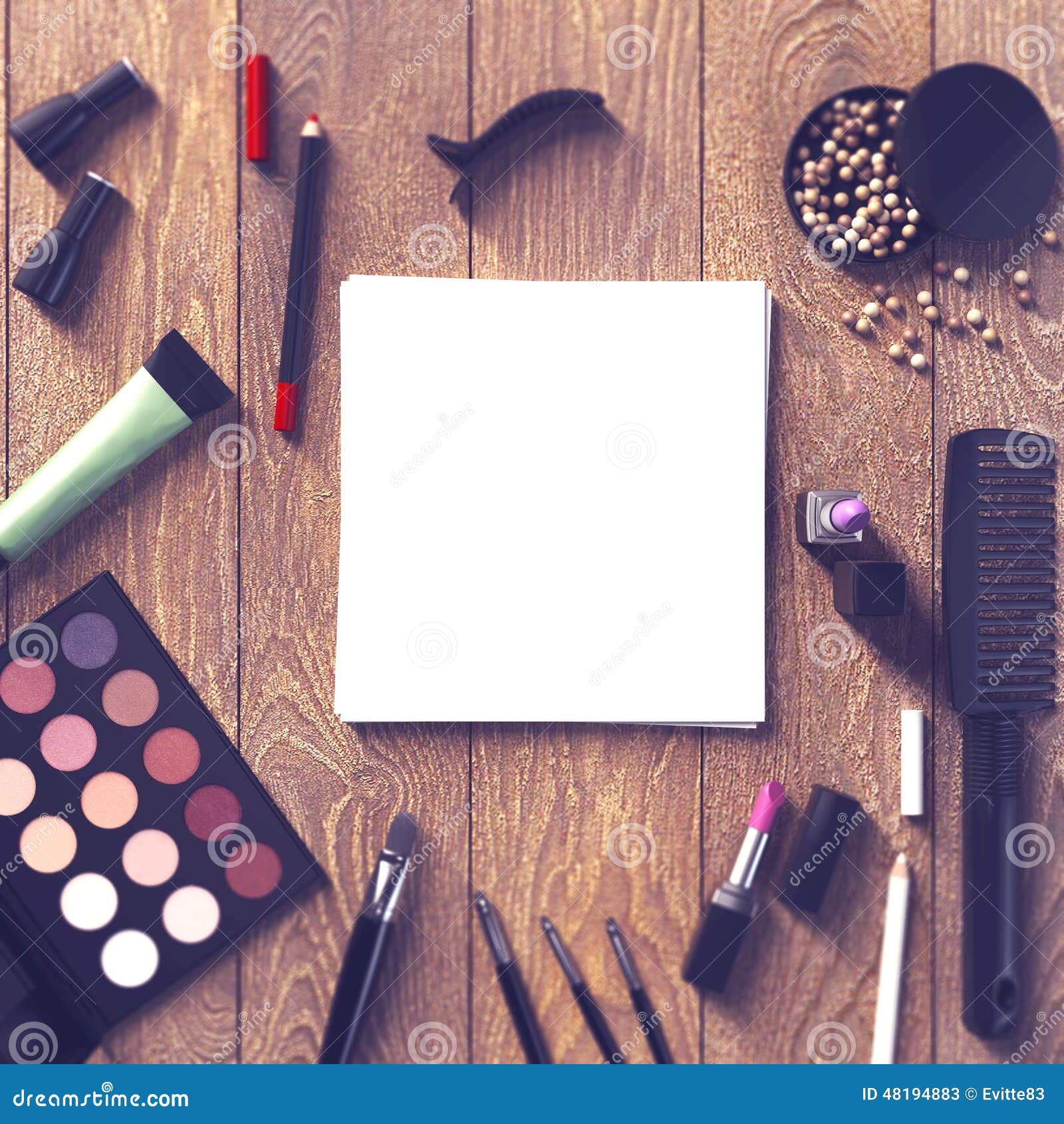 Moquerie Vers Le Haut De Calibre D'affaires Toiletry Illustration Stock ...