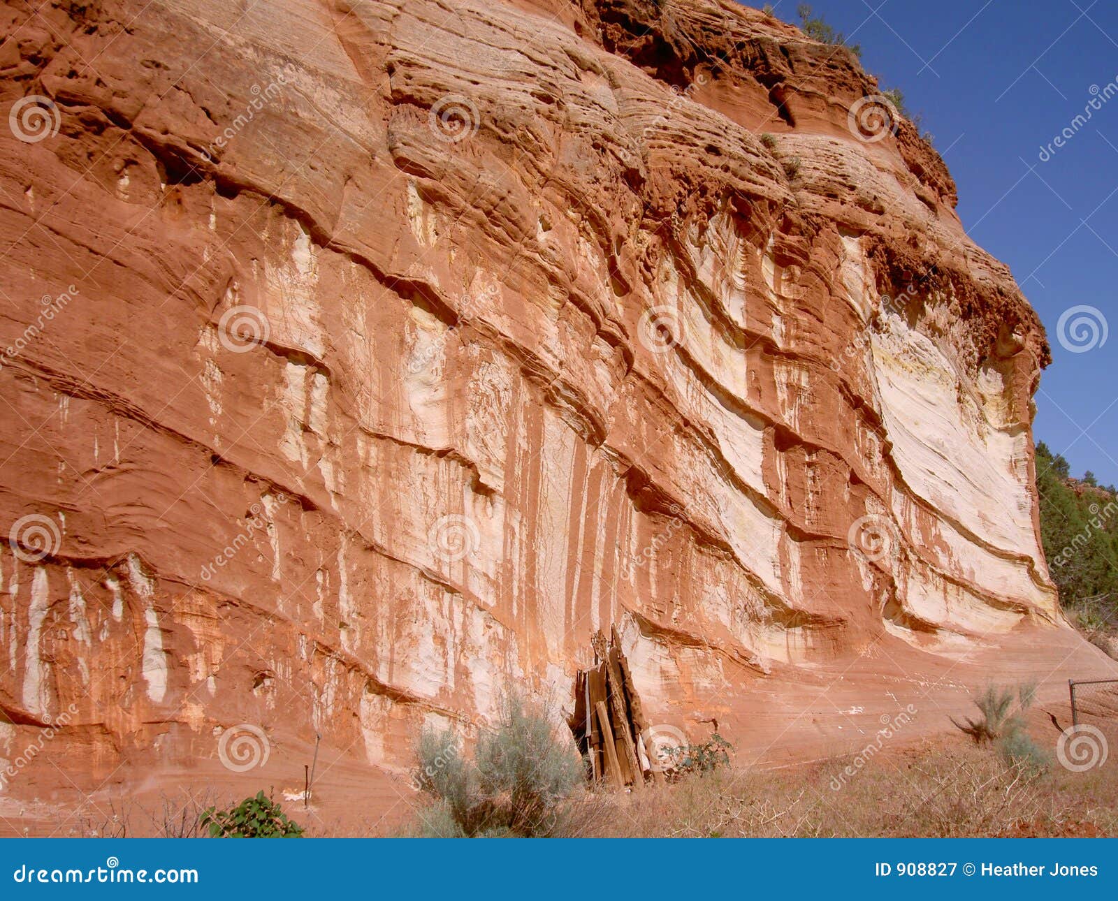 Moqui Cave, Utah stock image. Image of steps, layers, summer - 908827
