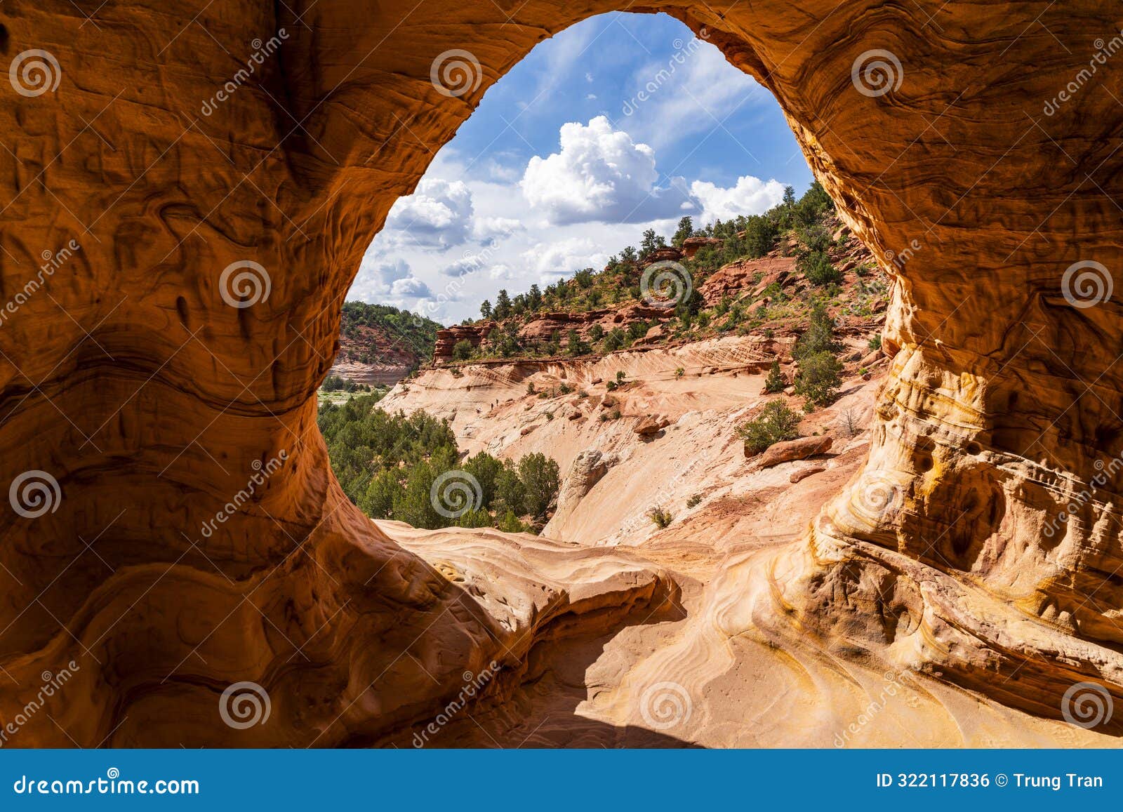 The Moqui Cave in Utah stock photo. Image of beautiful - 322117836
