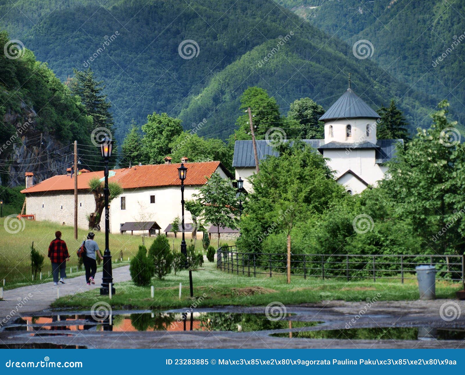 Moraca Monastery, Montenegro Editorial Image - Image of generic, enter ...