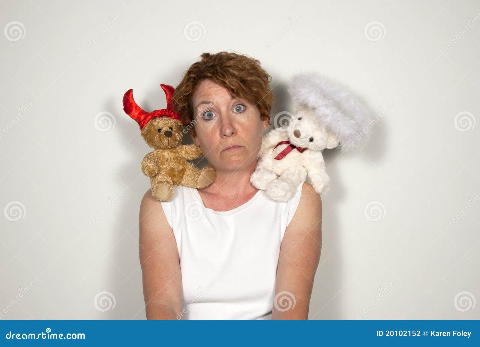 Moral Dilemma stock photo. Image of bear, dilemma, mature - 20102152