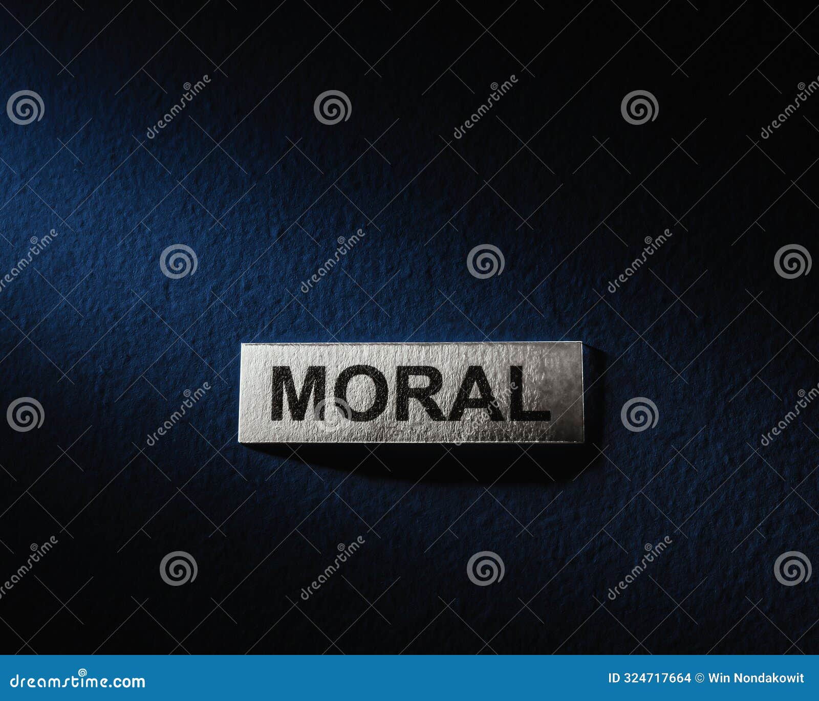 Reminder about Morality and Ethics Stock Photo - Image of ethics, right ...