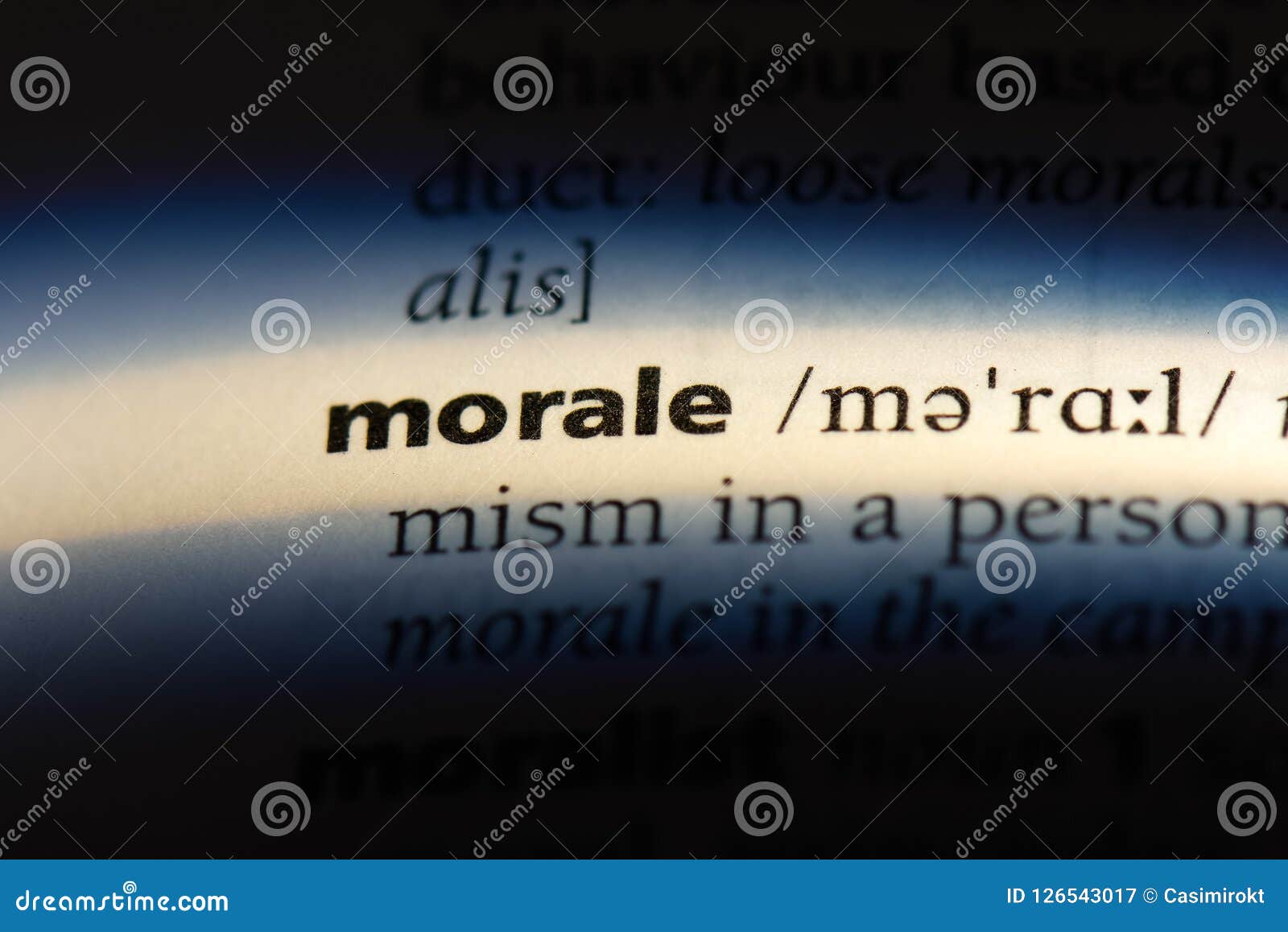 Morale immagine stock. Immagine di scrittura, isolato - 126543017