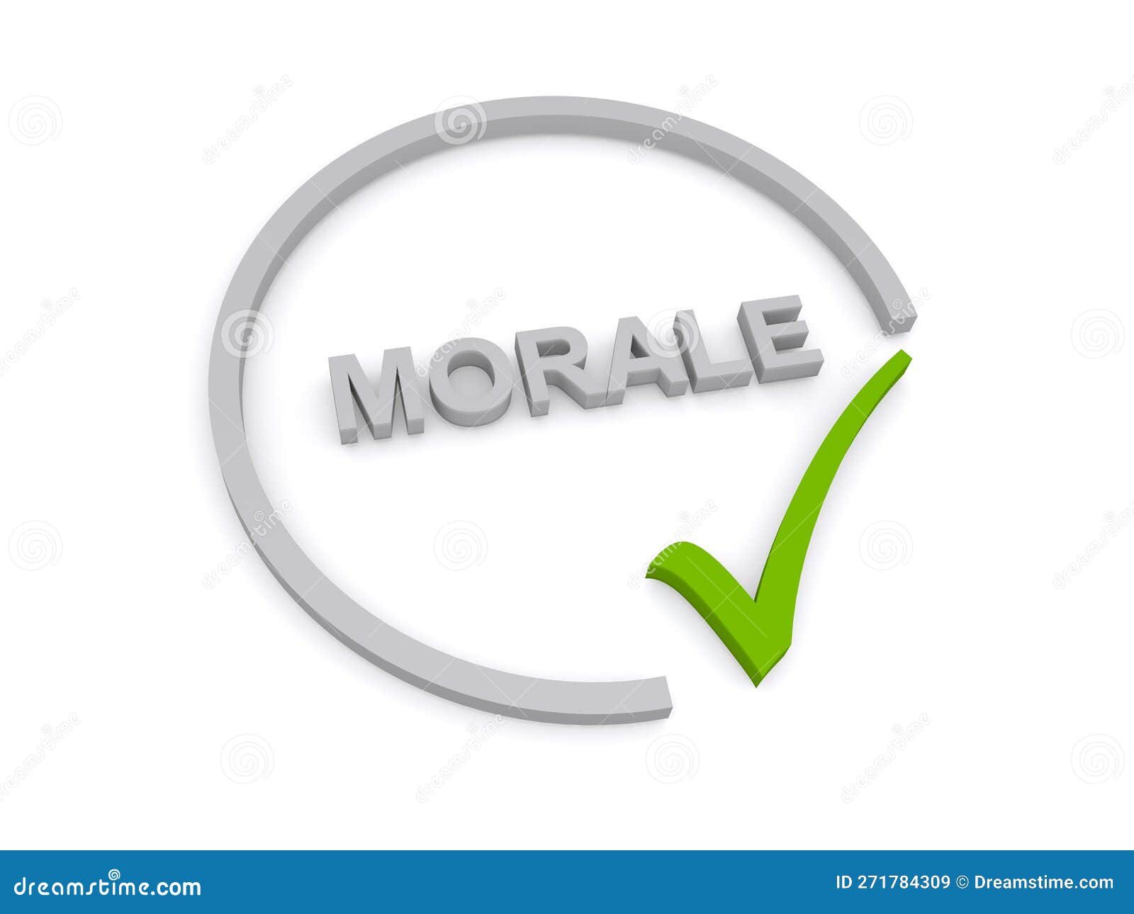 Morale word on white stock image. Image of hand, morale - 271784309