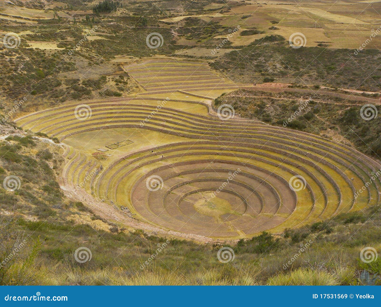 Moray,Cusco, Peru. stock image. Image of south, inca - 17531569
