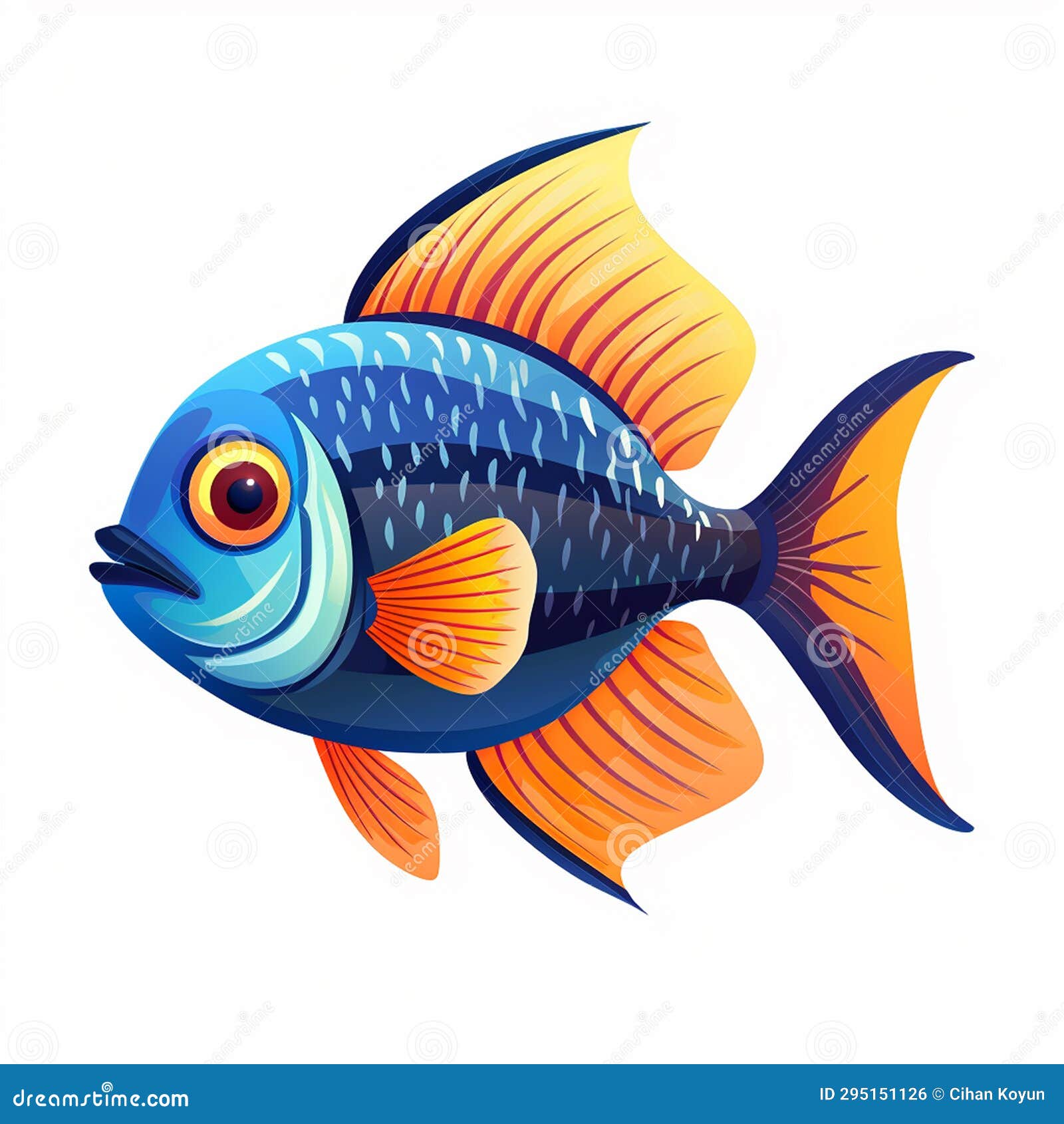 Moray Eel Drawing for Scuba Diving Magazines Stock Illustration ...