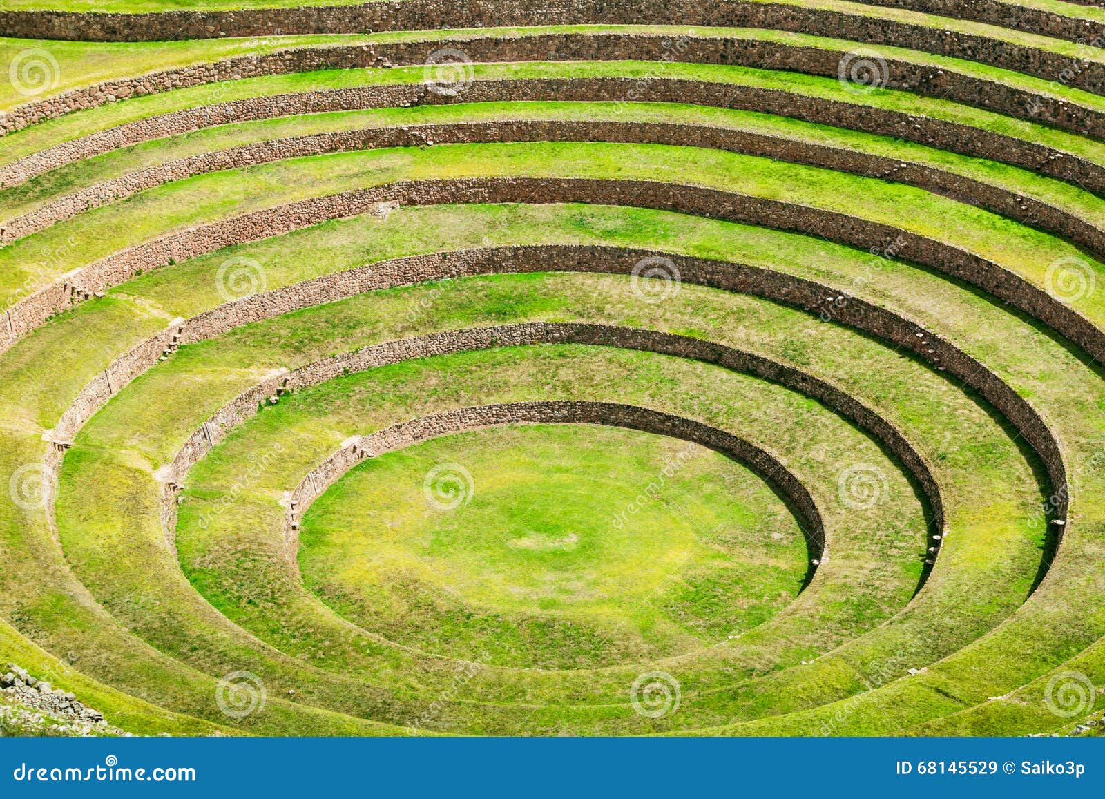 Moray inca ruins stock image. Image of circle, cuzco - 68145529