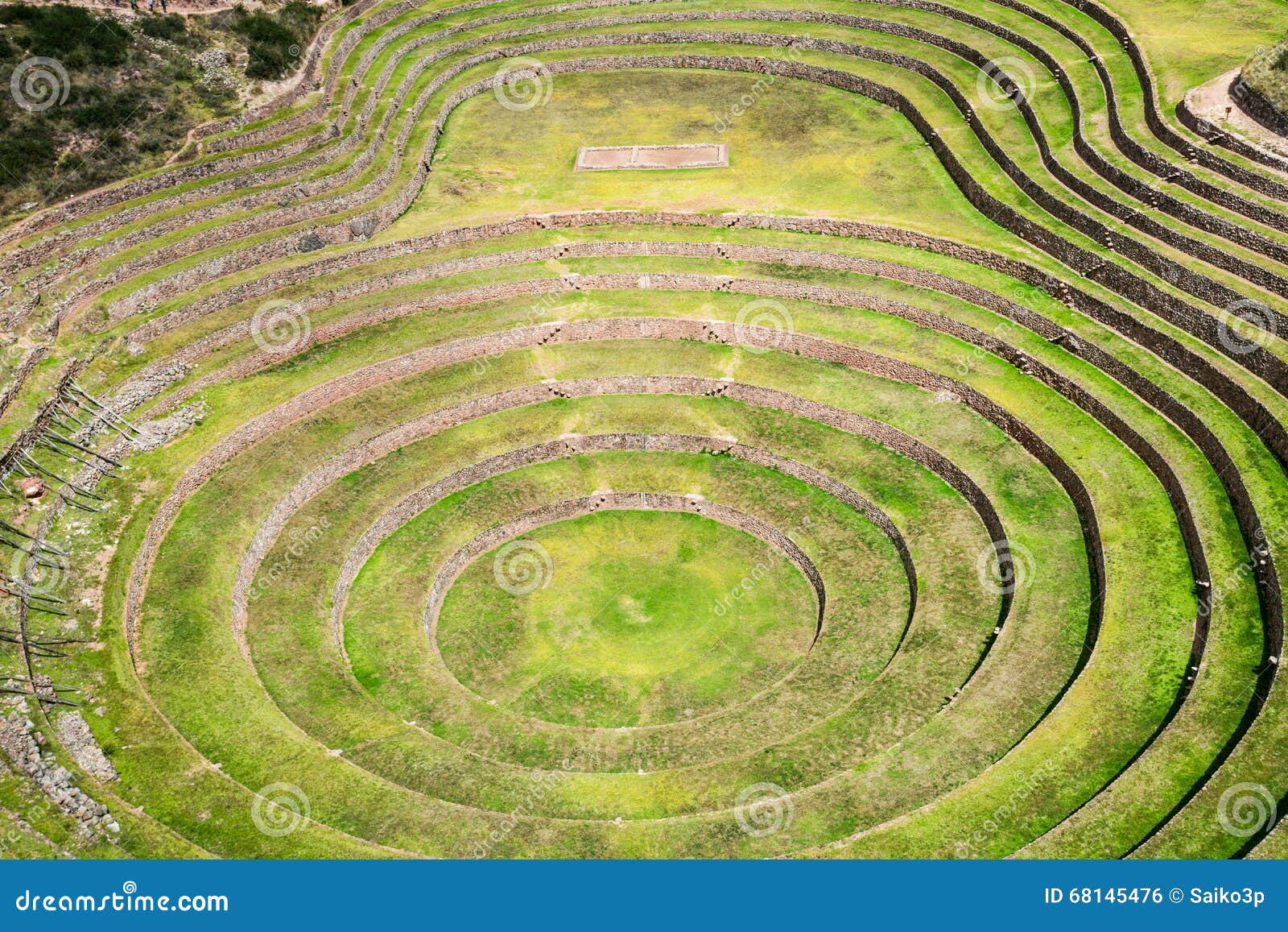 Moray inca ruins stock photo. Image of maras, architecture - 68145476