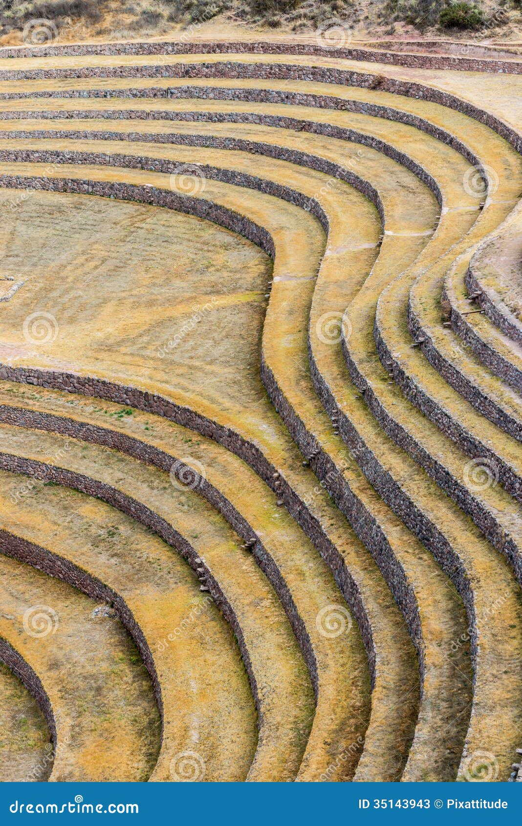Moray Ruins Peruvian Andes Cuzco Peru Stock Image - Image of cuzco ...