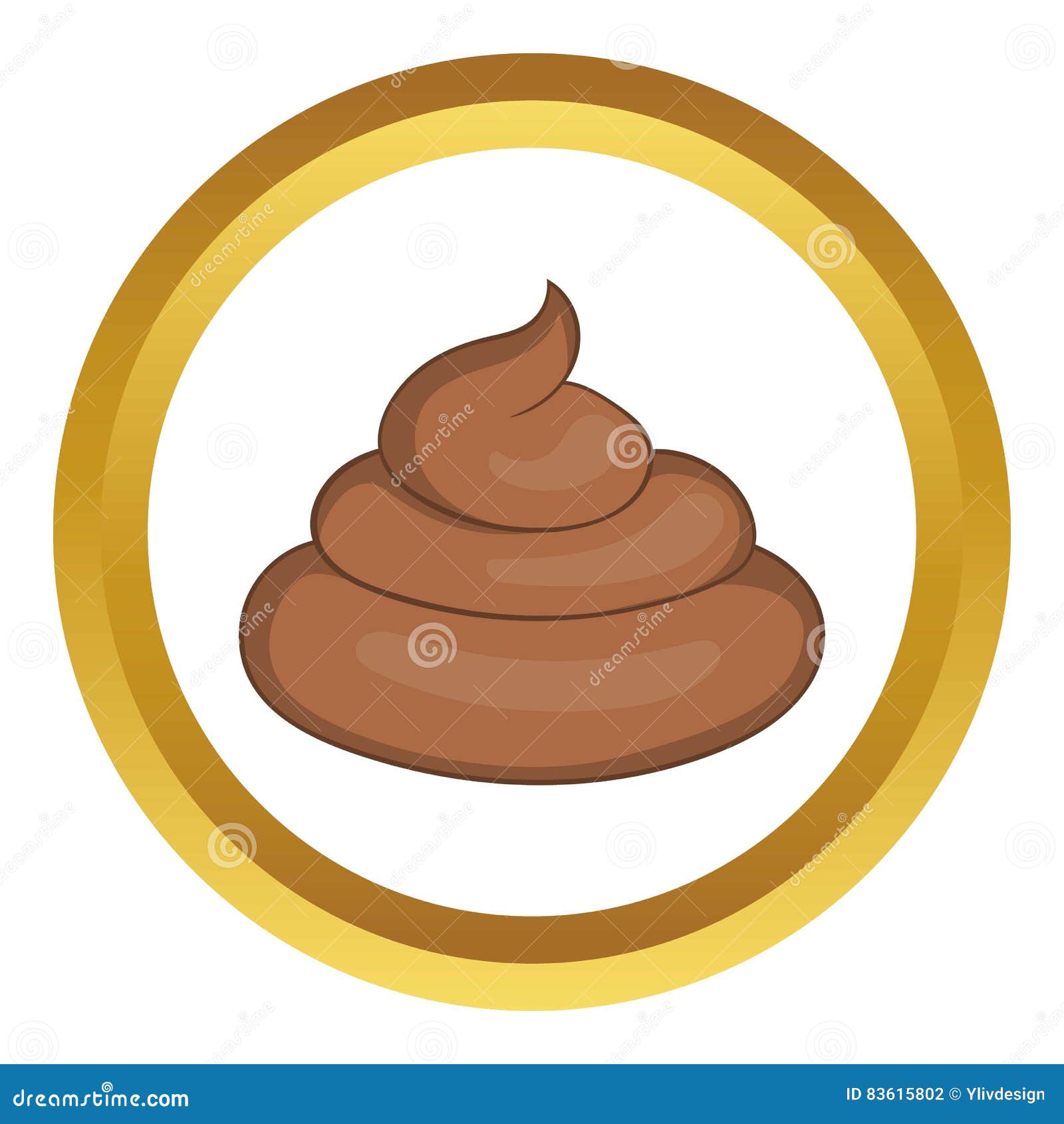 Turd Icon White Stock Illustrations, Vecteurs, & Clipart – (681 Stock ...