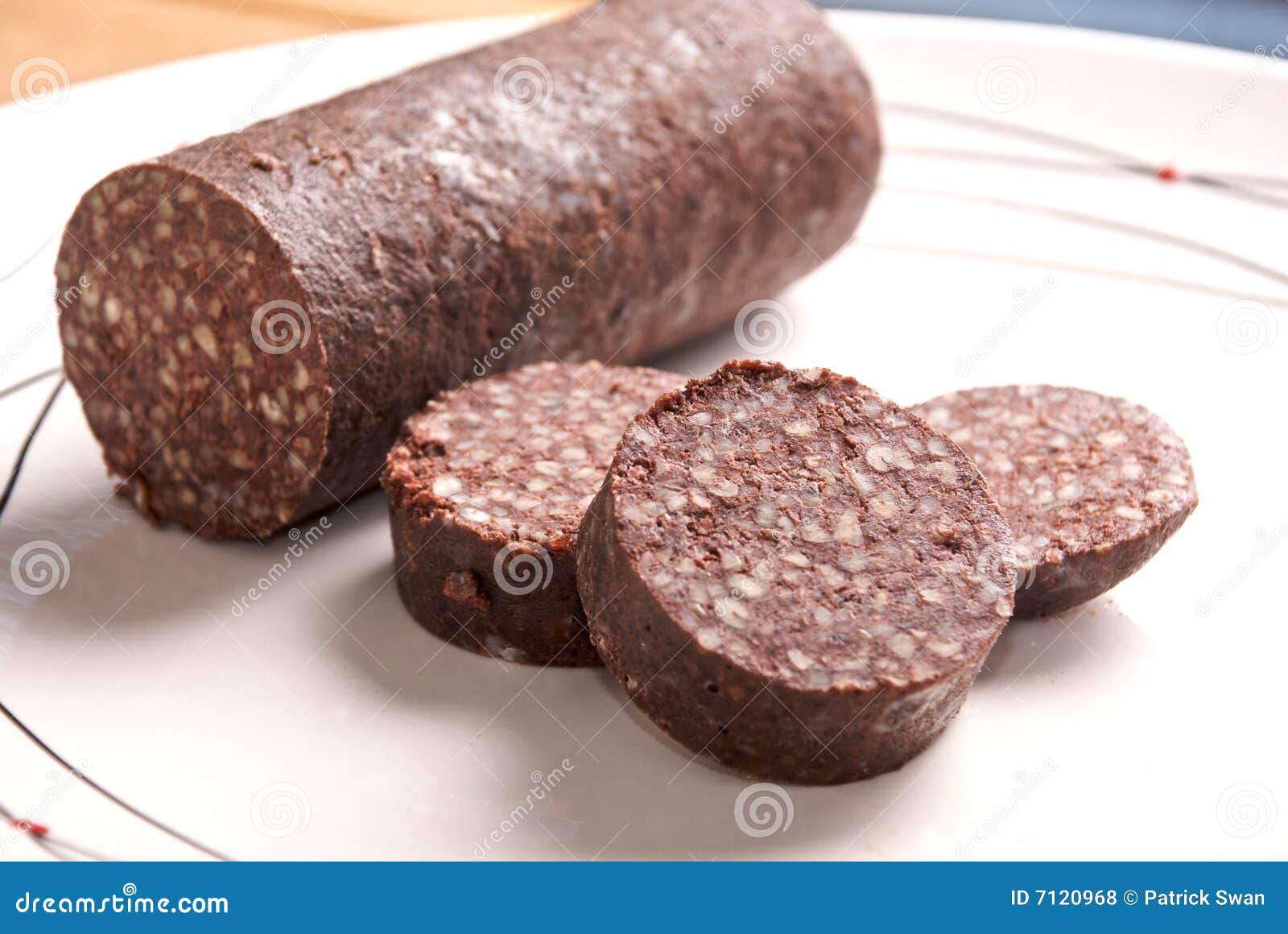 Morcilla foto de archivo. Imagen de cocinero, relleno - 7120968