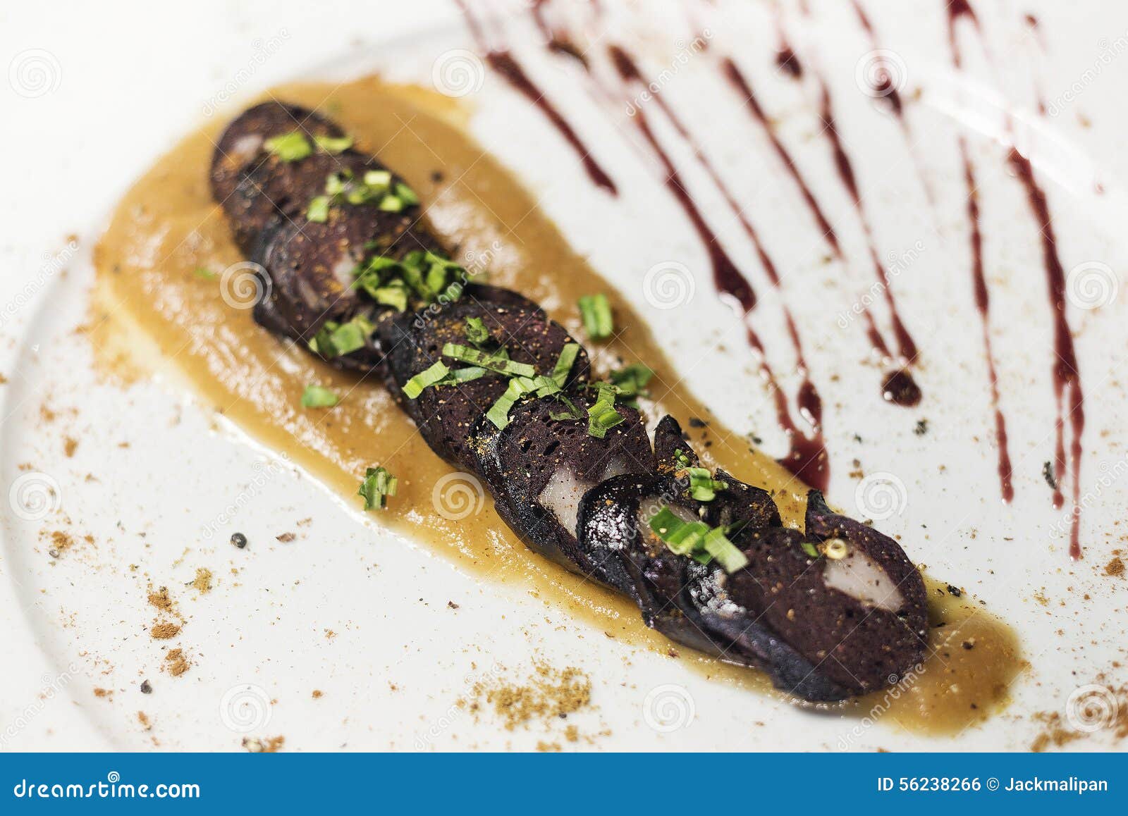 Morcilla Portuguesa Tradicional De Morcela Foto de archivo - Imagen de ...