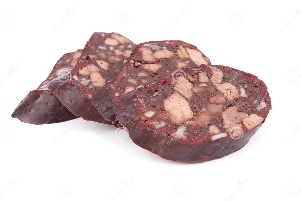 Morcillas imagen de archivo. Imagen de hervido, aislado - 39711255