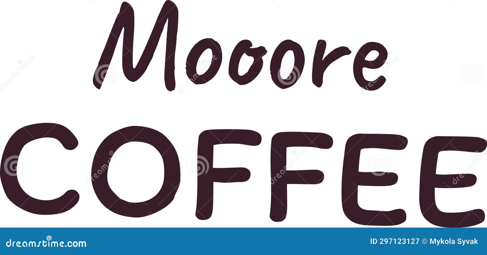 More Coffee Lettering Sticker Stock Vector - Illustration of typography ...