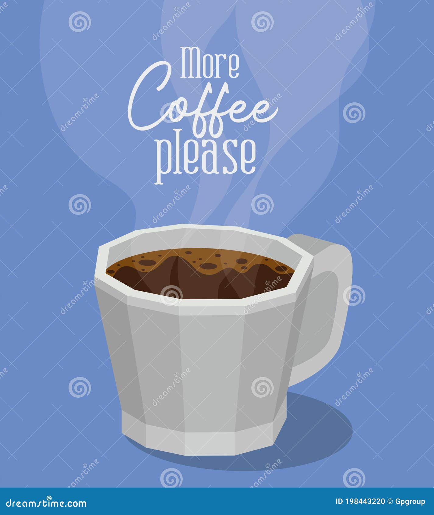 Coffee Please Hand Drawn Illustration With Cute Frog Cartoon Minimalism ...