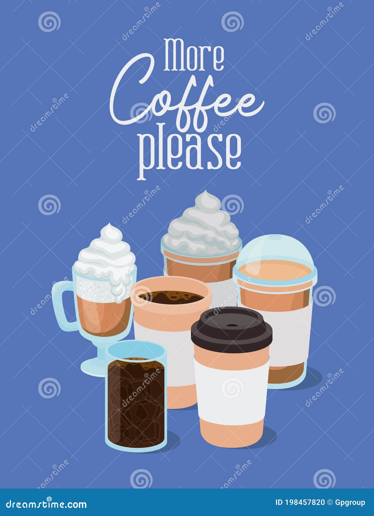 Coffee Please Hand Drawn Illustration With Cute Frog Cartoon Minimalism ...