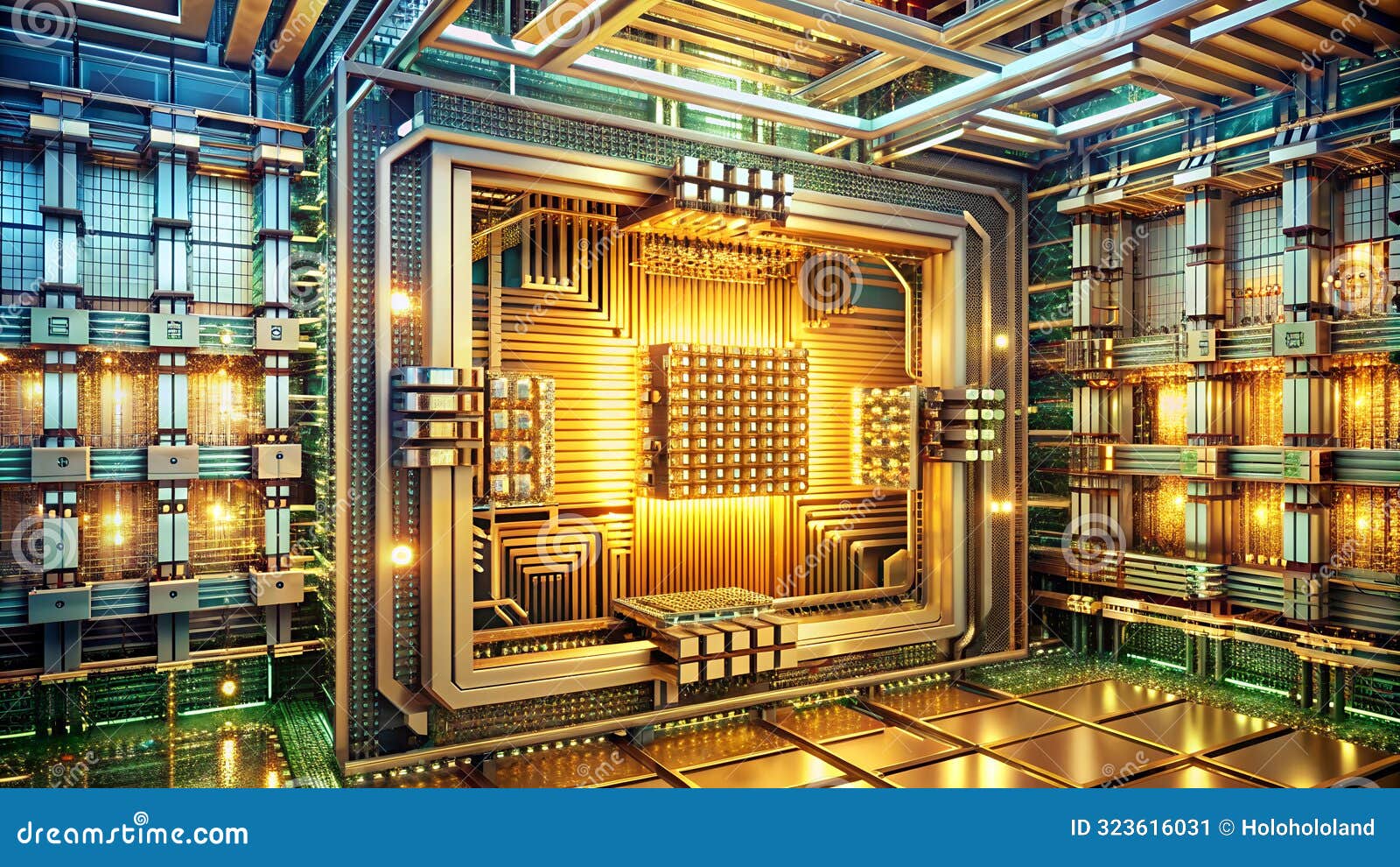The More Complex Processing Picture Created Using Quantum Computers ...