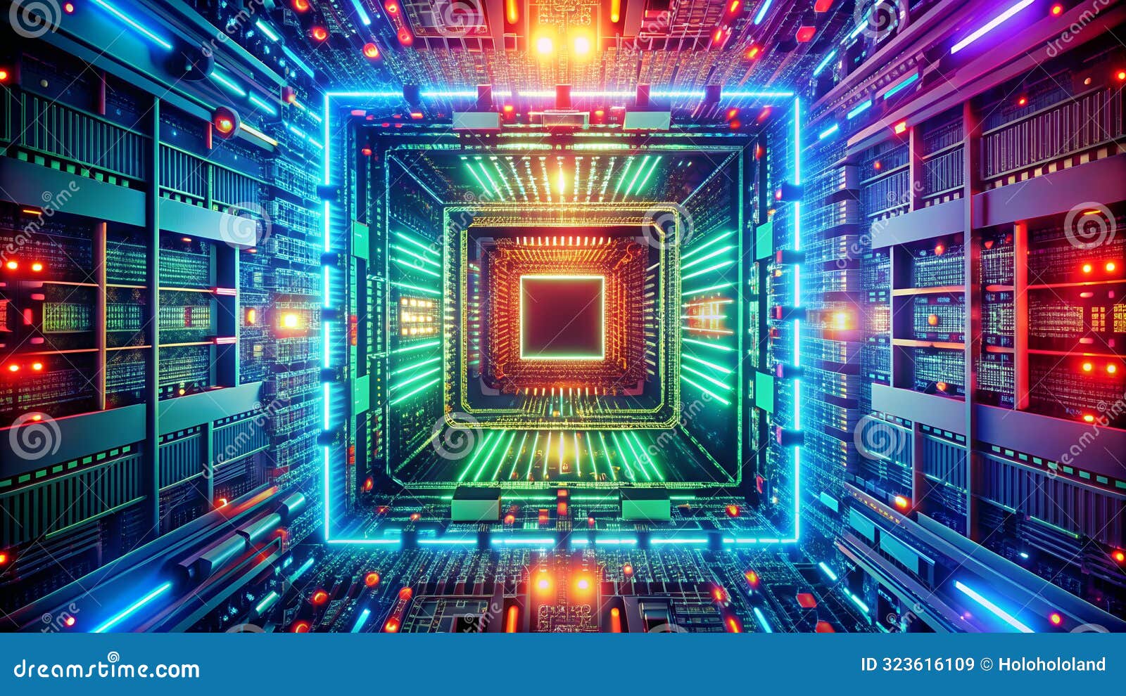 The More Complex Processing Picture Created Using Quantum Computers ...