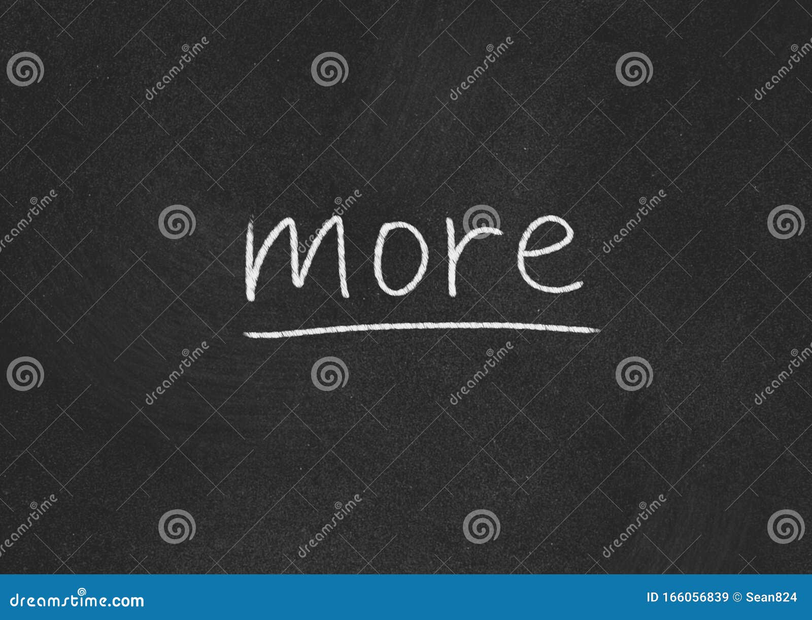 More stock image. Image of concept, word, chalkboard - 166056839