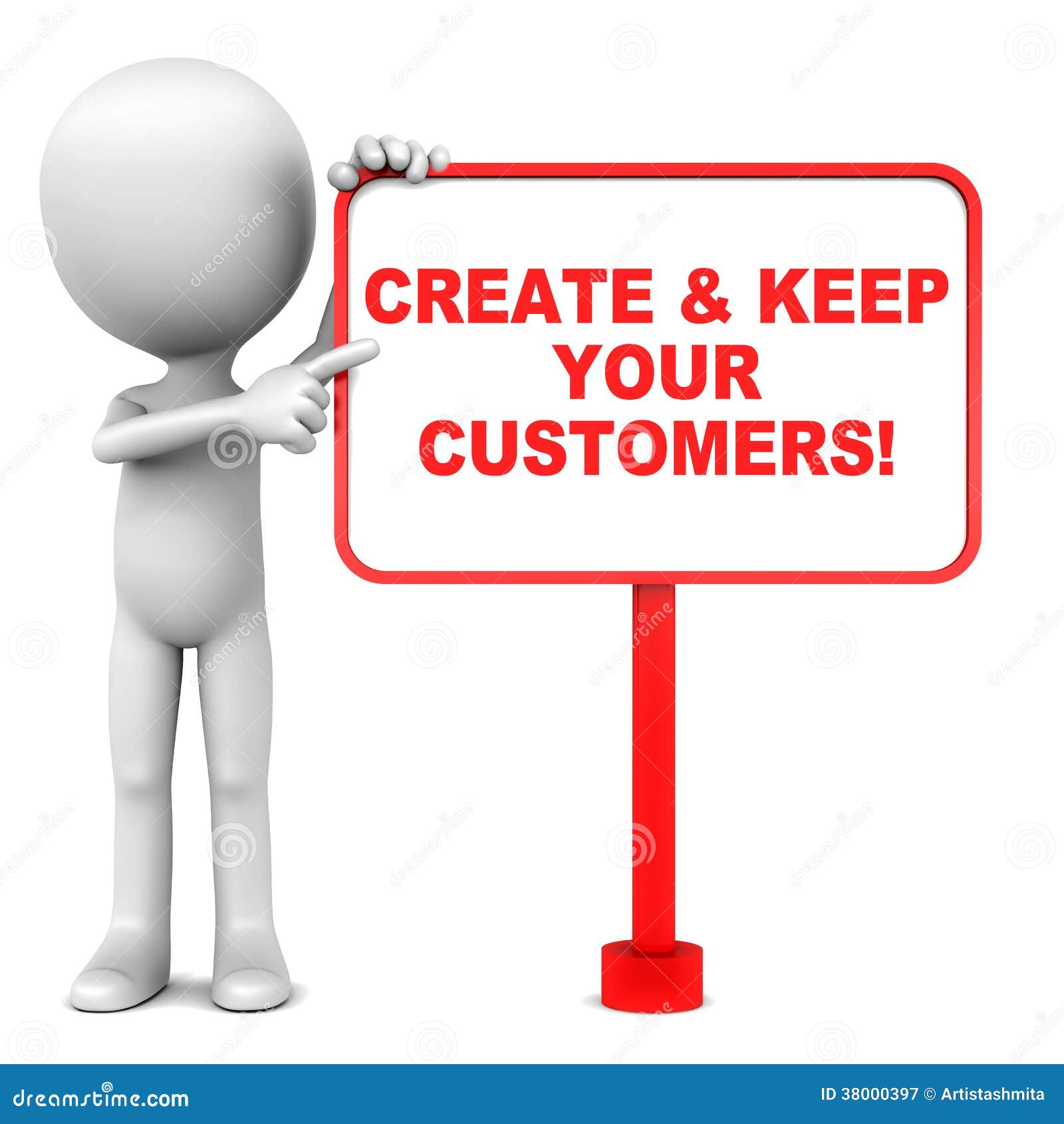 More customers stock illustration. Illustration of little - 38000397