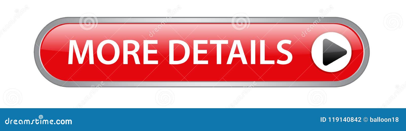 More details button stock vector. Illustration of black - 119140842