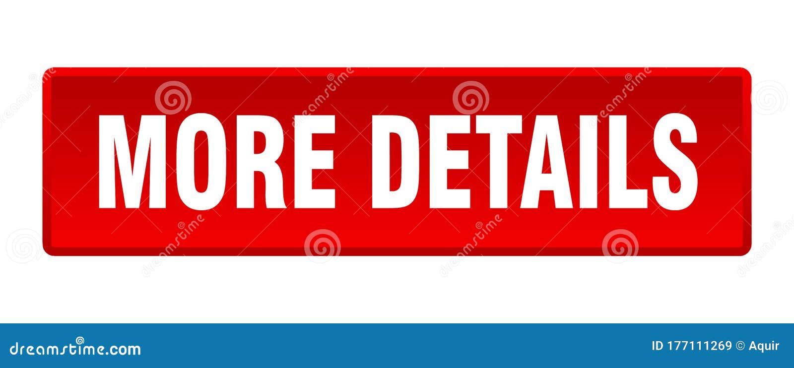 More Details Button. More Details Square Isolated Push Button Stock ...