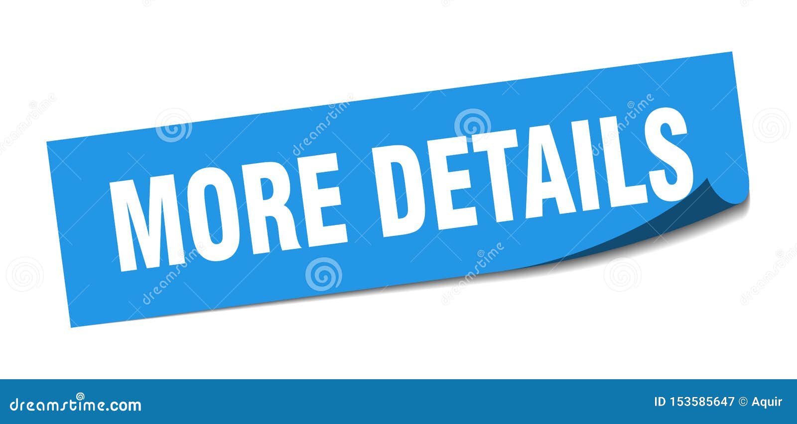 More details sticker. stock vector. Illustration of square - 153585647