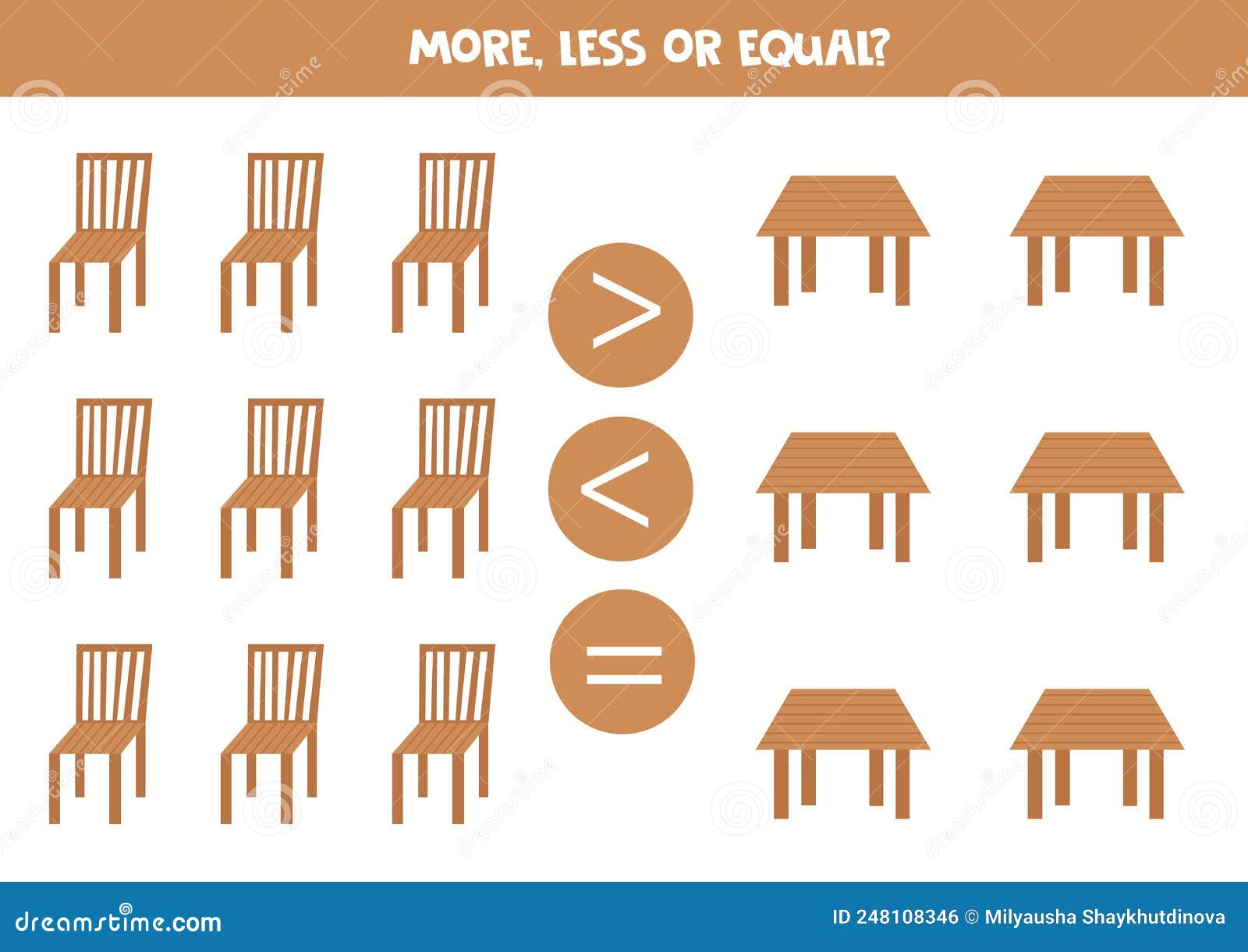 N-gon Table. Math On White Background. Vector Graphic Illustration ...