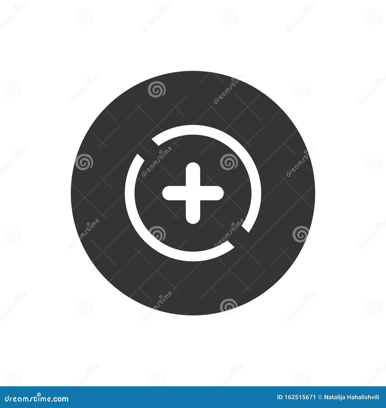 More Icon. Read More Sign. Vector Illustration Flat Style Stock Vector ...