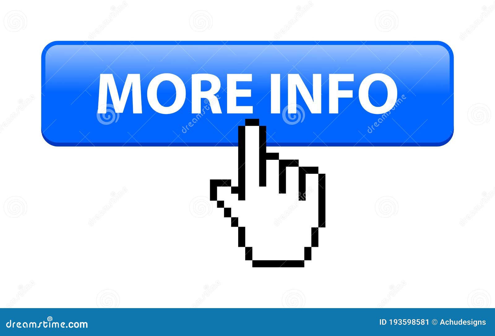 More info button stock vector. Illustration of call - 193598581