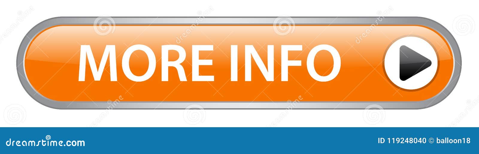 More info button stock vector. Illustration of design - 119248040
