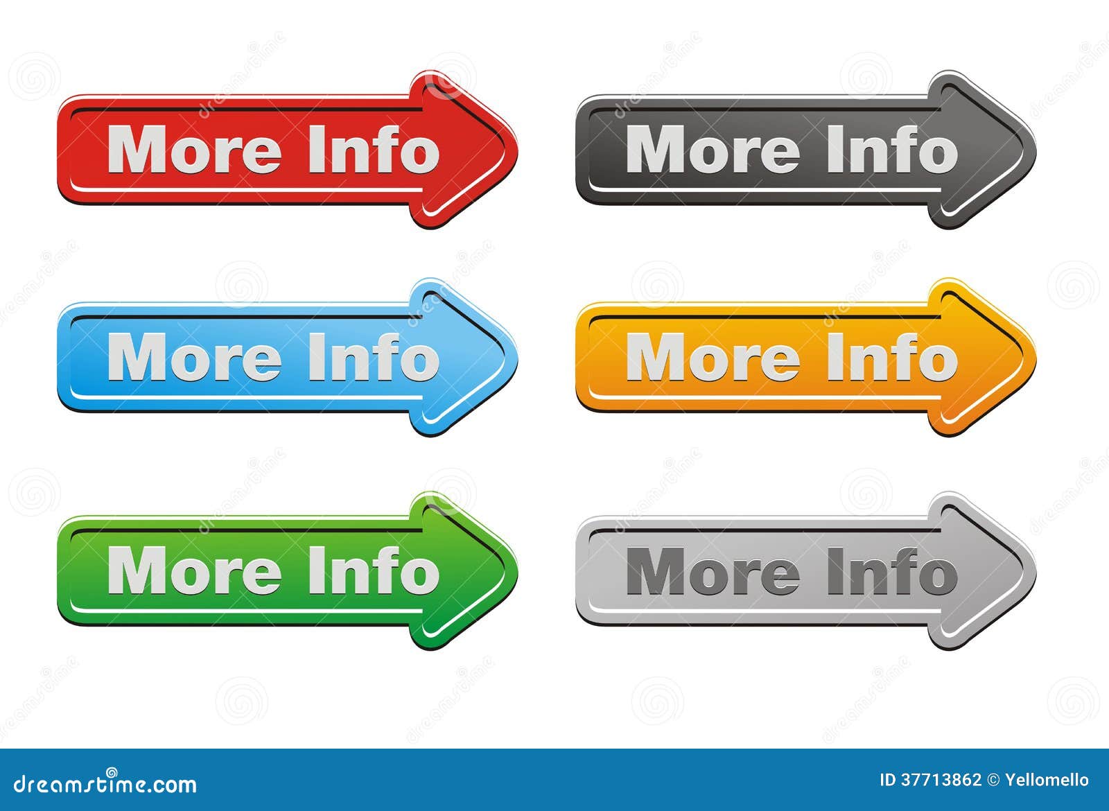 Info Button. Cursor Pointing At Infromation Symbol Cartoon Vector ...