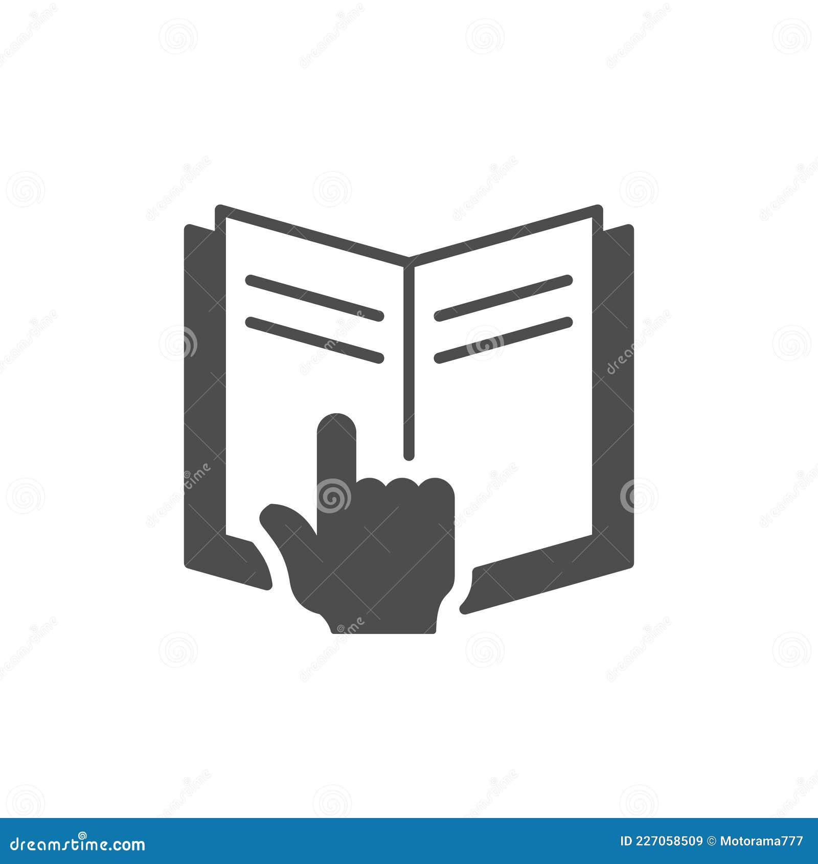 Refer To Insert Symbol Used On Cosmetics Products. Sign Displaying Hand ...