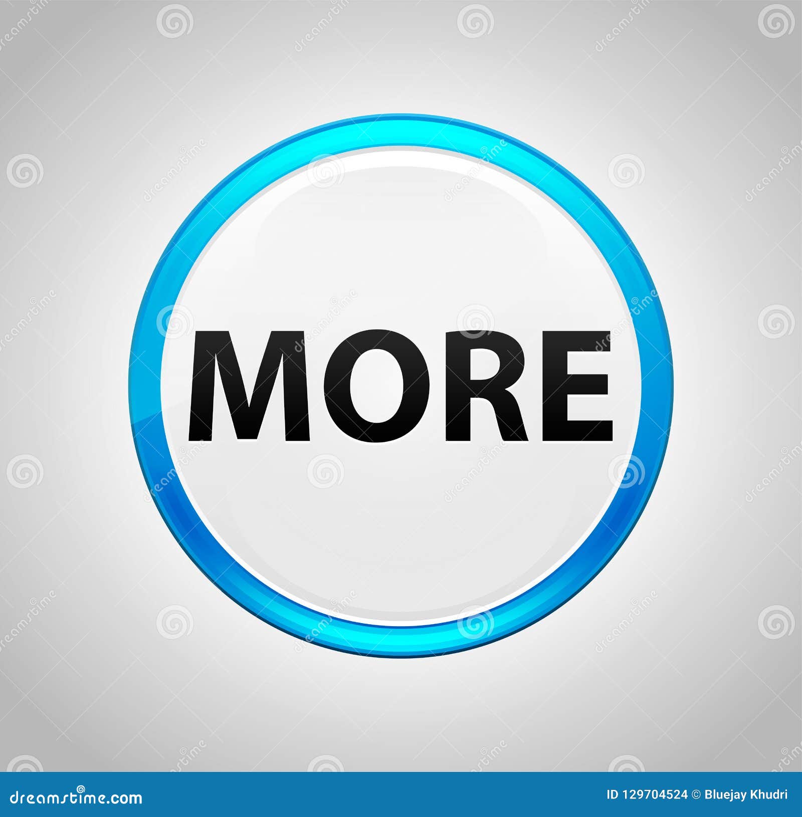 More Round Blue Push Button Stock Illustration - Illustration of sign ...