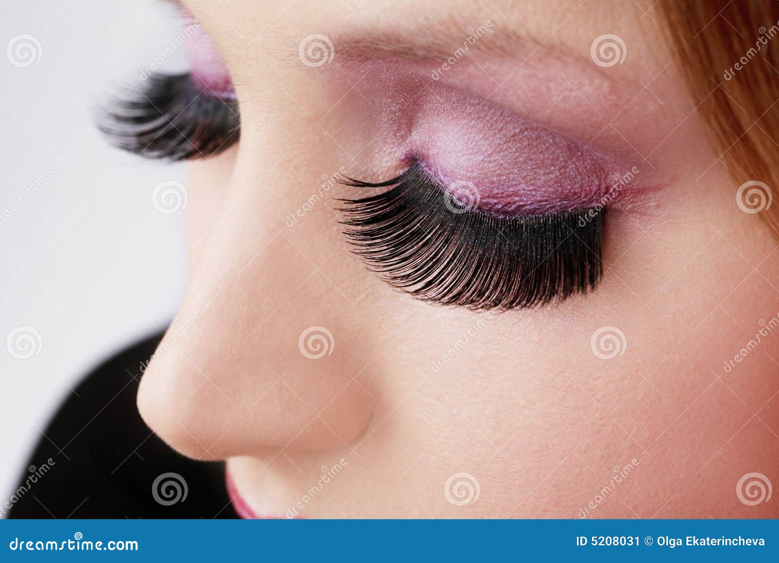 More lashes stock image. Image of allure, violet, femininity - 5208031