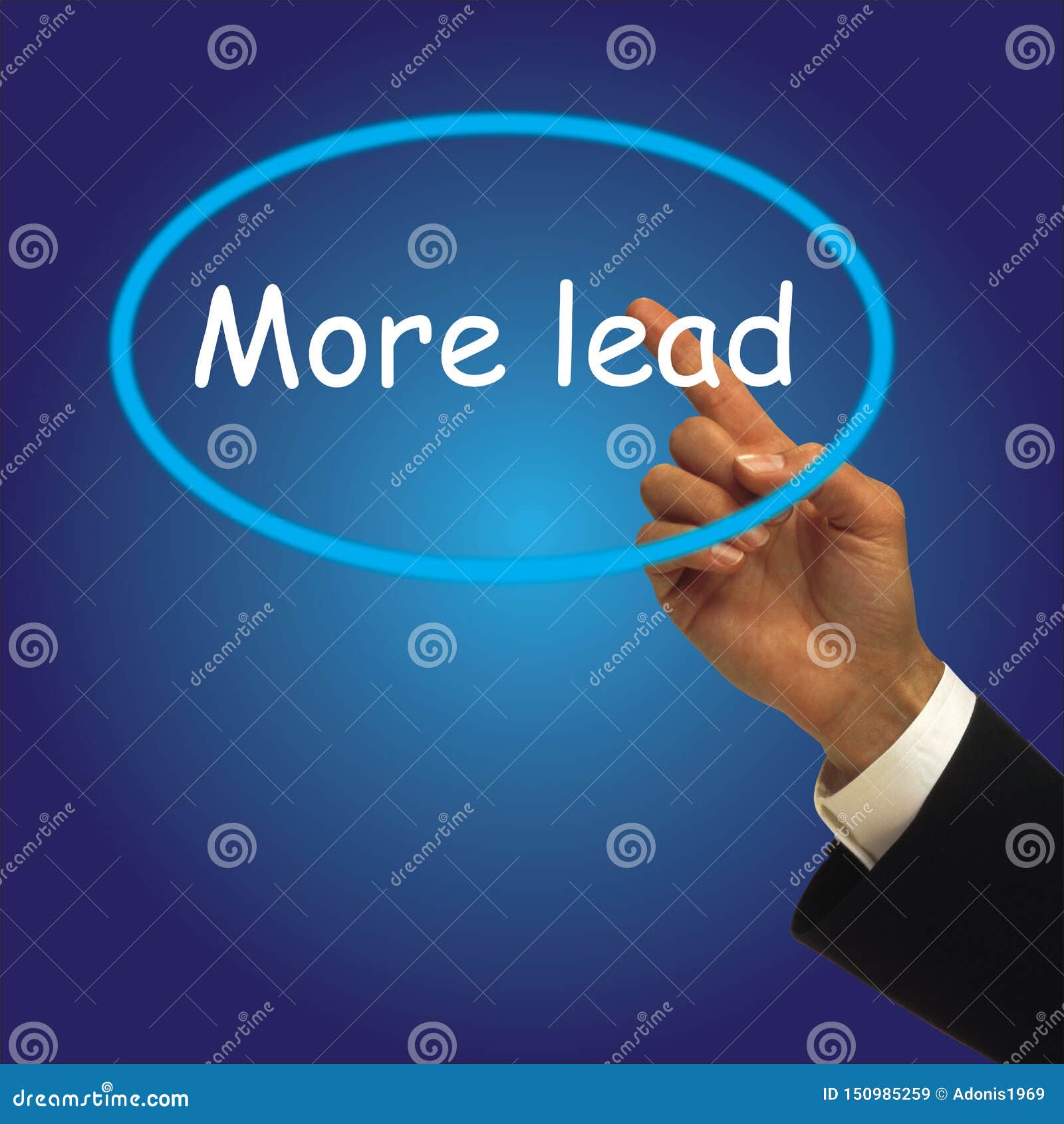 More lead stock image. Image of acquisition, marketing - 150985259