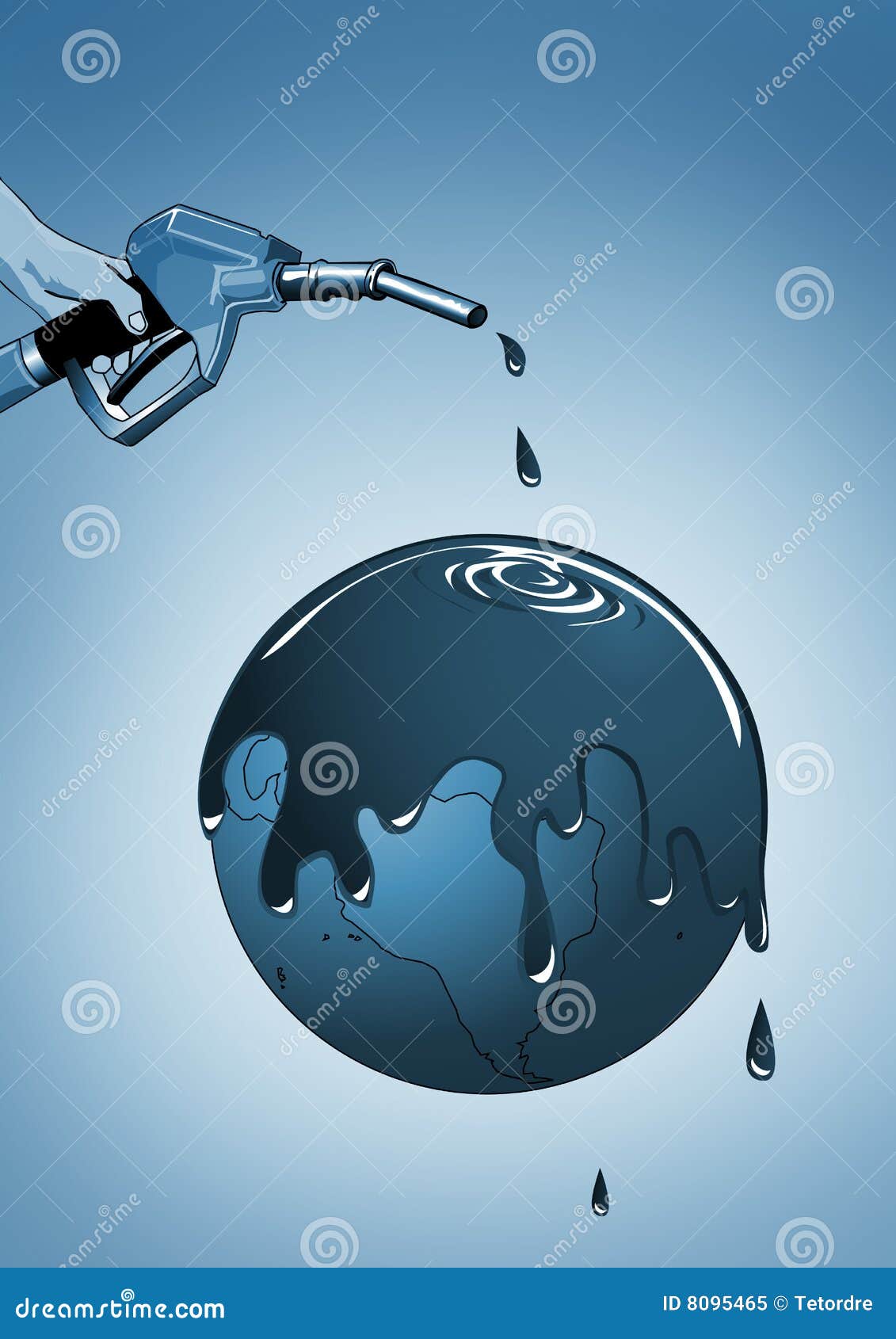 More life, less gas stock illustration. Illustration of fossil - 8095465