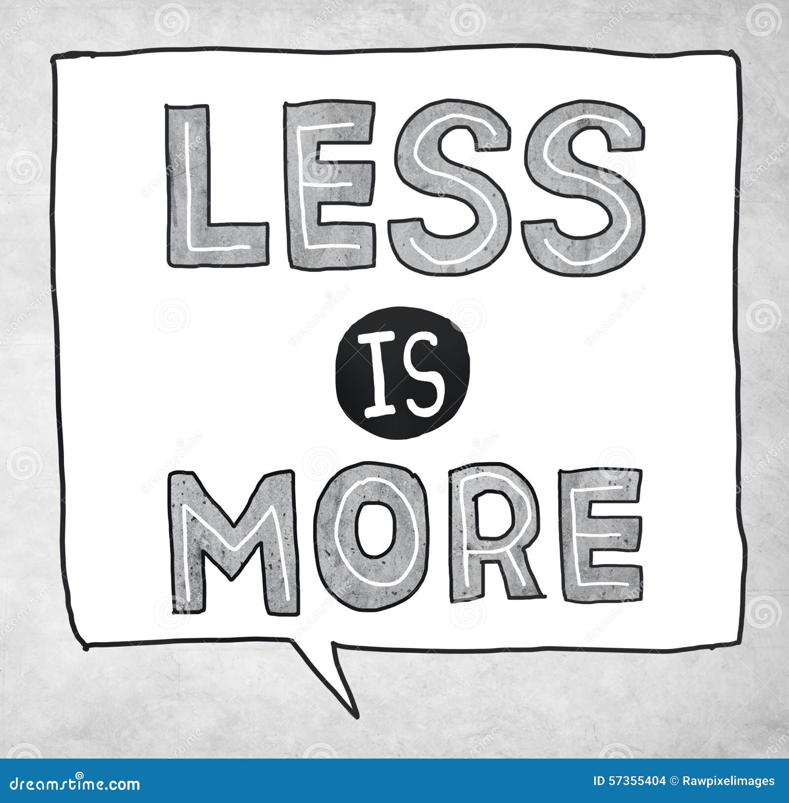Less is More Minimal Simplicity Efficient Complexity Concept Stock ...