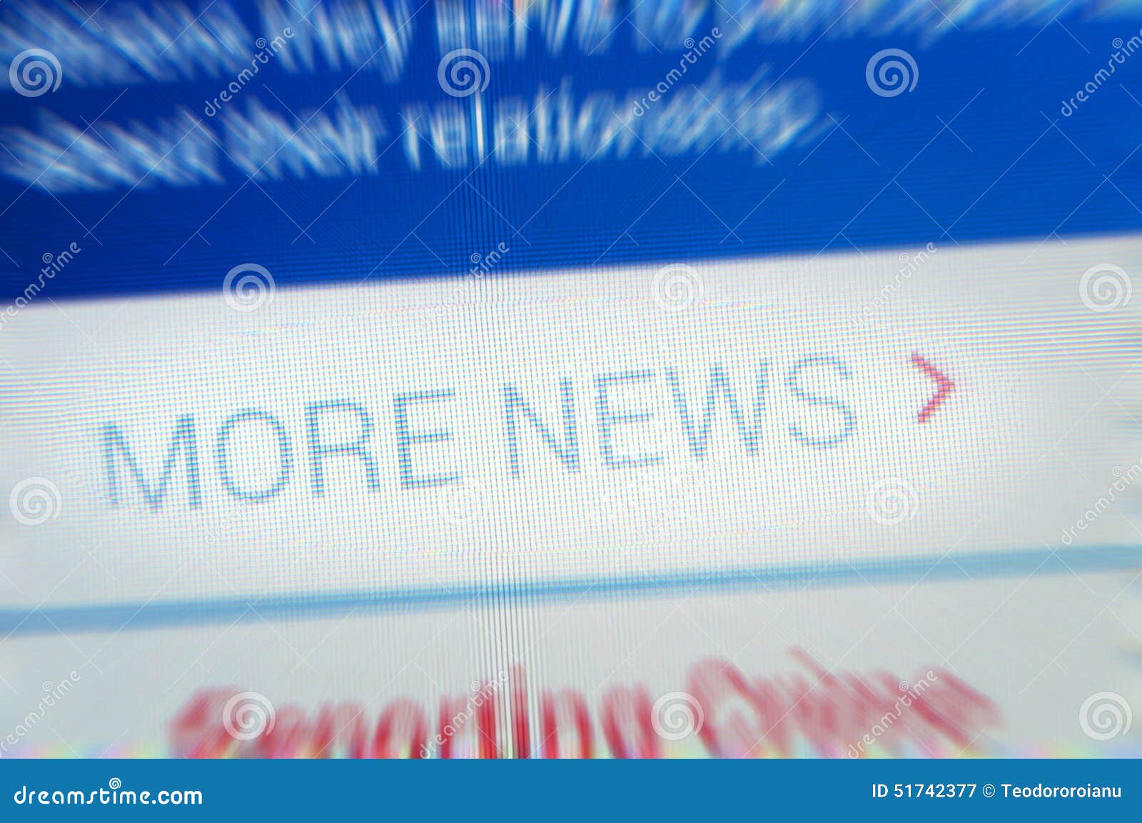 News Writing And Reporting.Woman Journalist In Television Studio ...