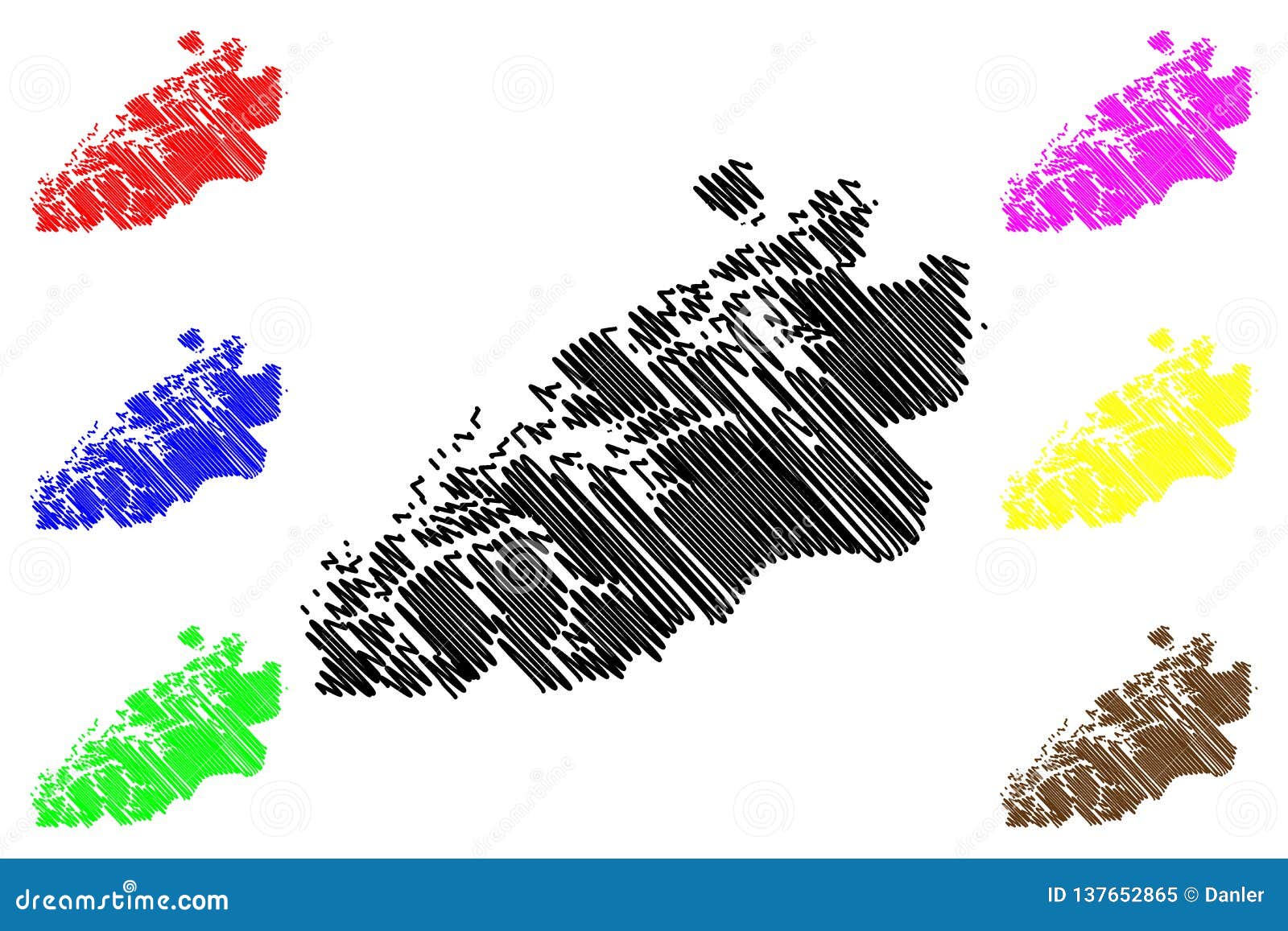 More og Romsdal map vector stock vector. Illustration of country ...